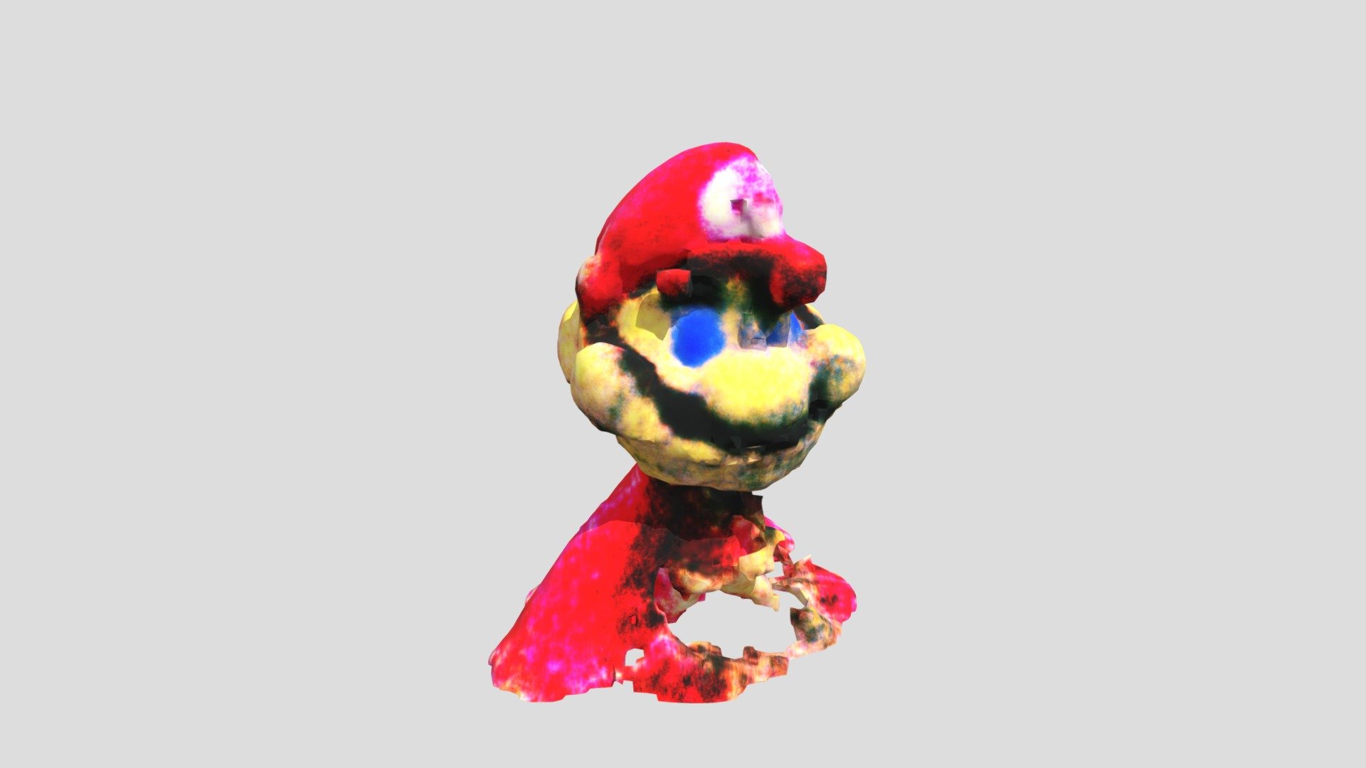 a high resolution 3d render of super mario - Download Free 3D model by ...