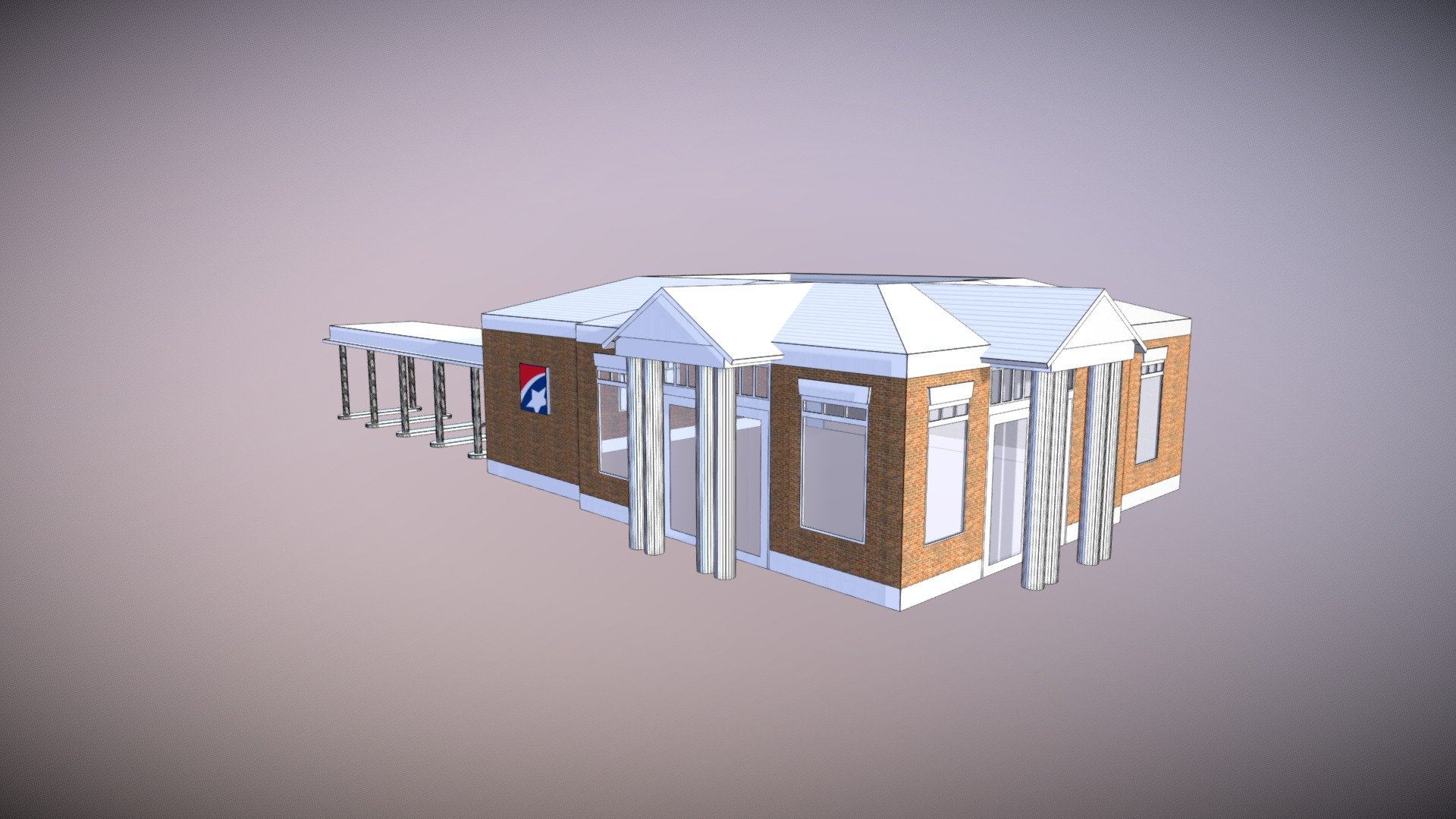 21st Ave Corridor - Bldg 31 - 3D model by Mapjen [70c330c] - Sketchfab