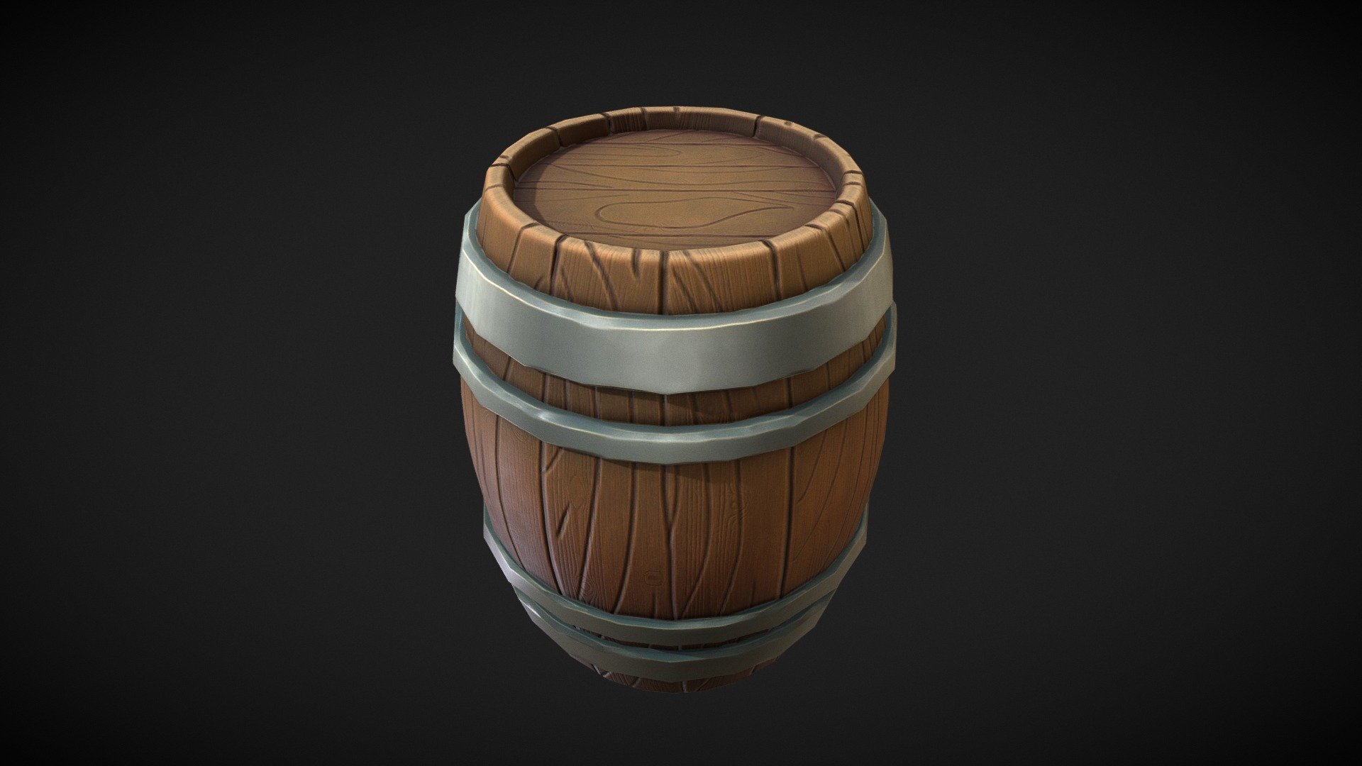 Stylized Barrel - Download Free 3D model by khorkov [70c51e0] - Sketchfab