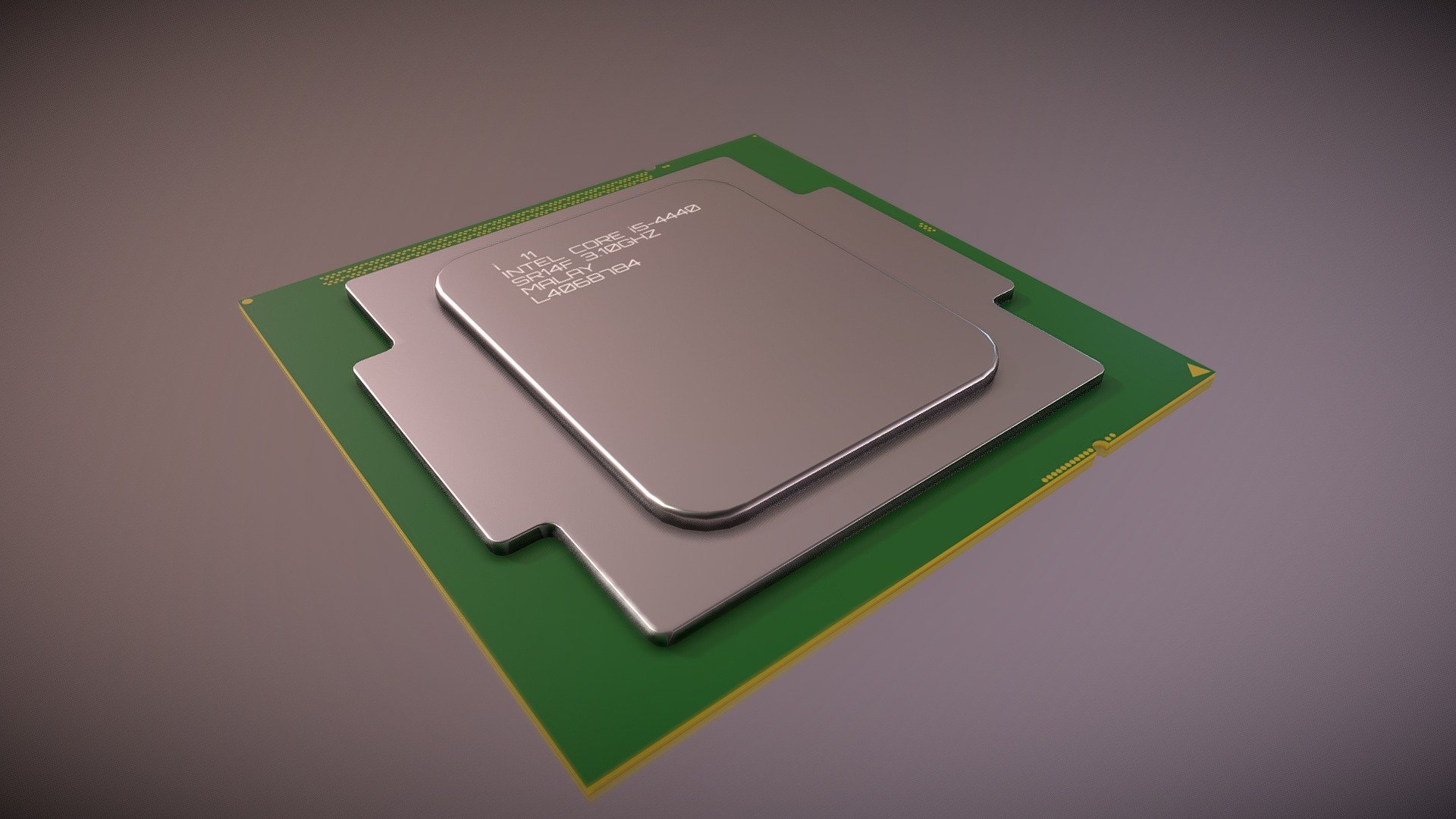I5 4TH GEN PROCESSOR - 3D model by Ankit Rawat (@be4) [70c5af8] - Sketchfab