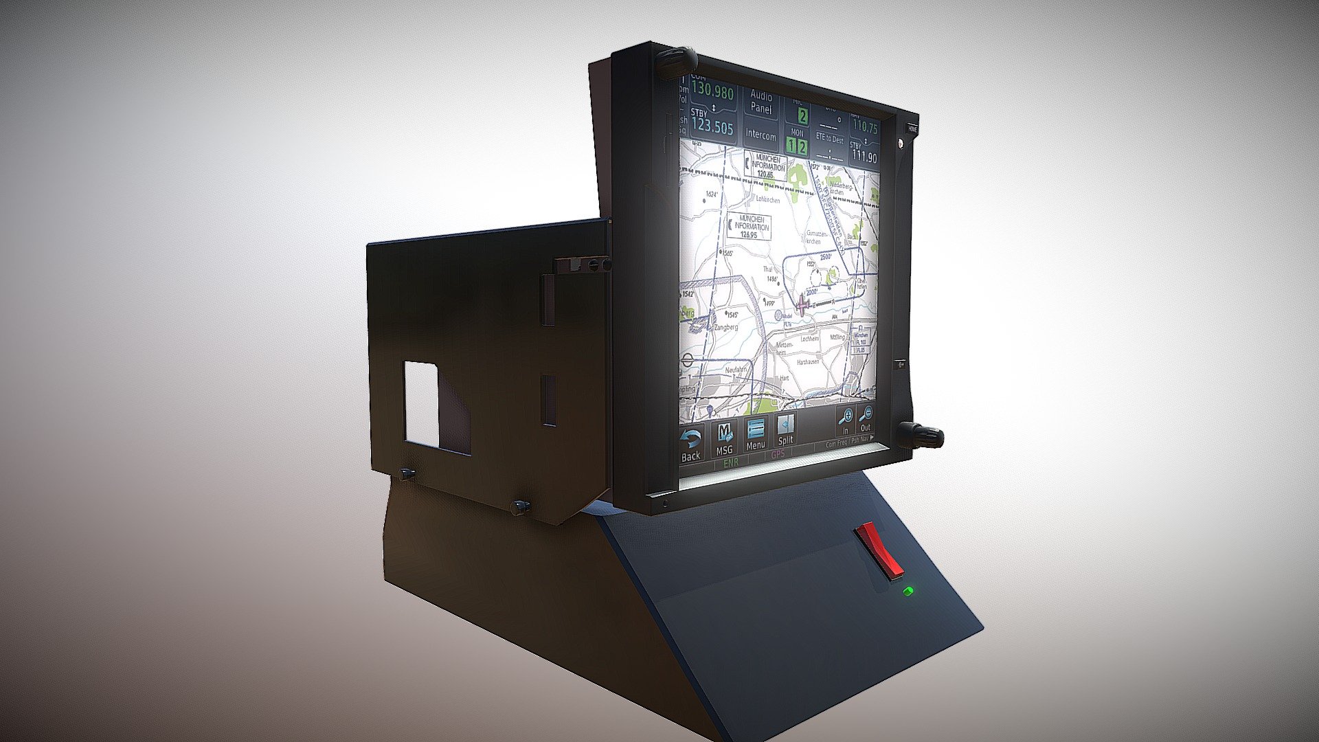 GTN-750 DOCKING STATION - 3D model by 8bit (@8_bit) [70c5b61] - Sketchfab