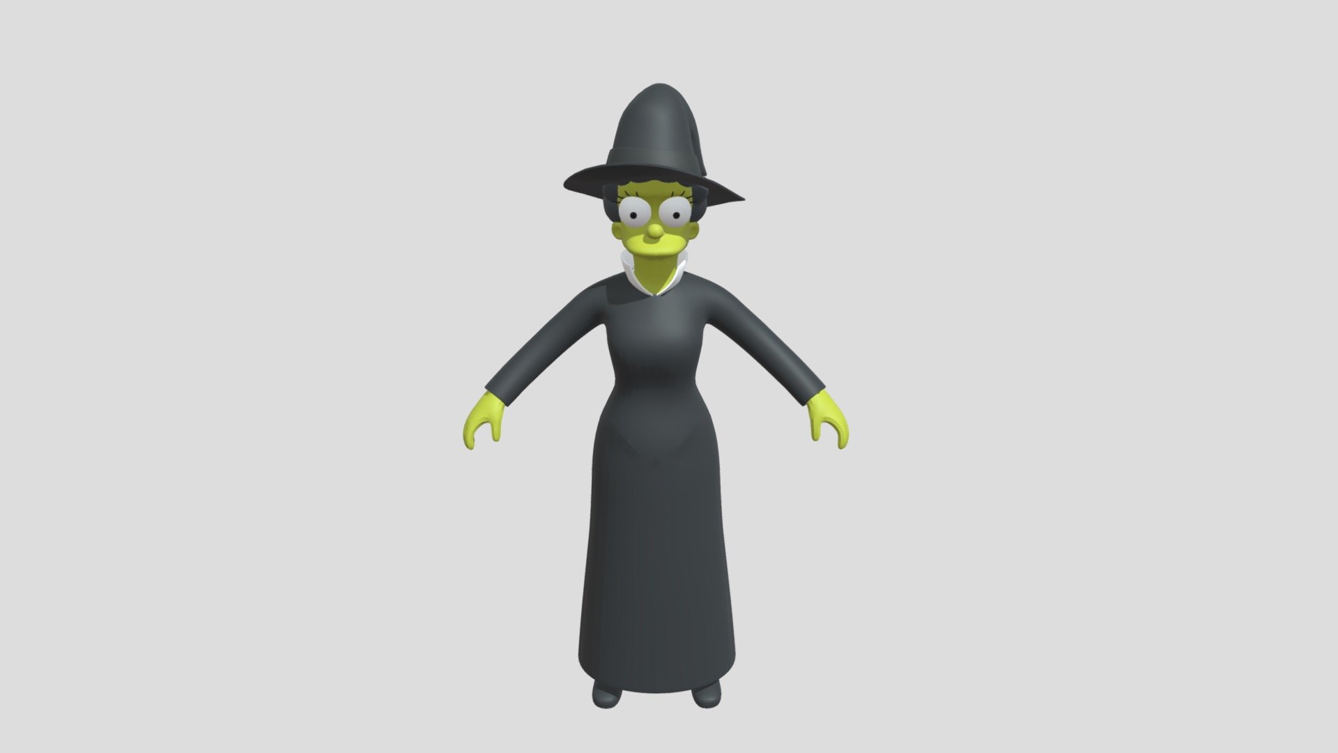 Witch Marge - Fortnite - Download Free 3D model by Jacxx2 [70c5ddf ...
