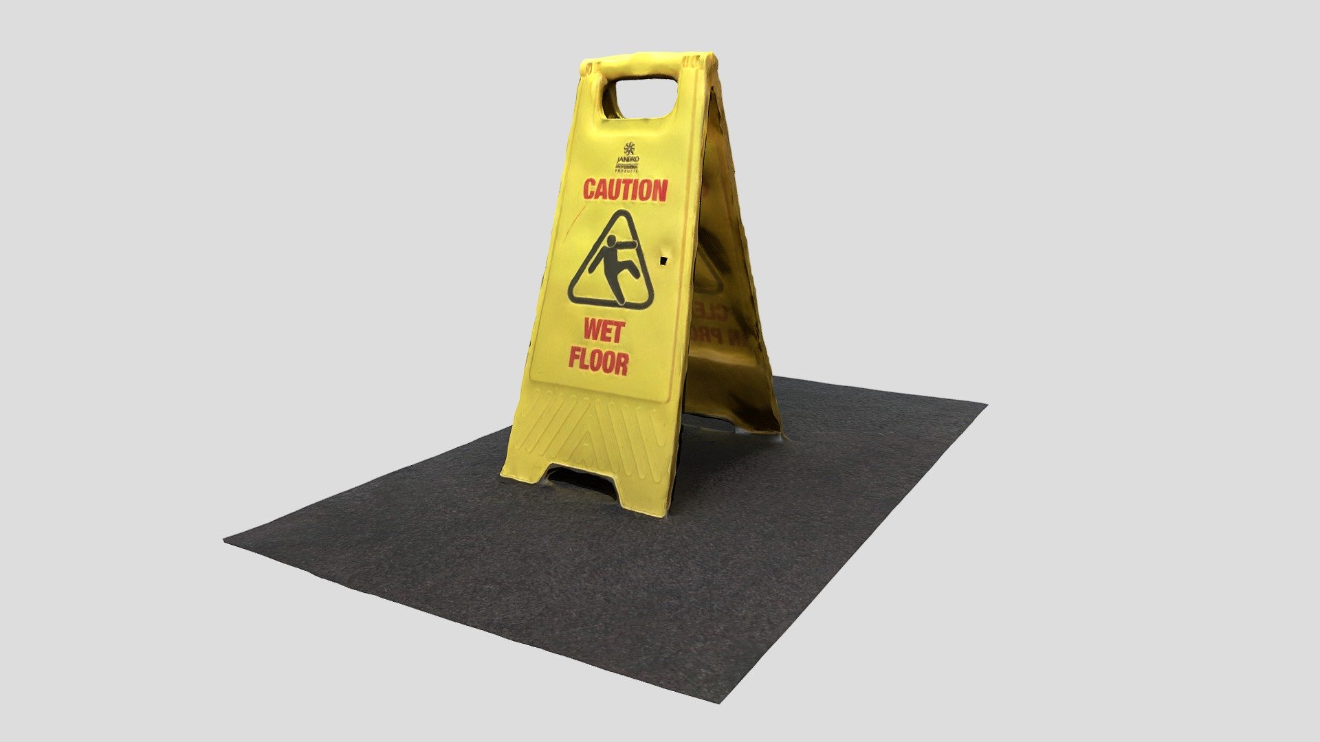 Slippery Floor Sign - 3D model by garjames1 [70c63b0] - Sketchfab