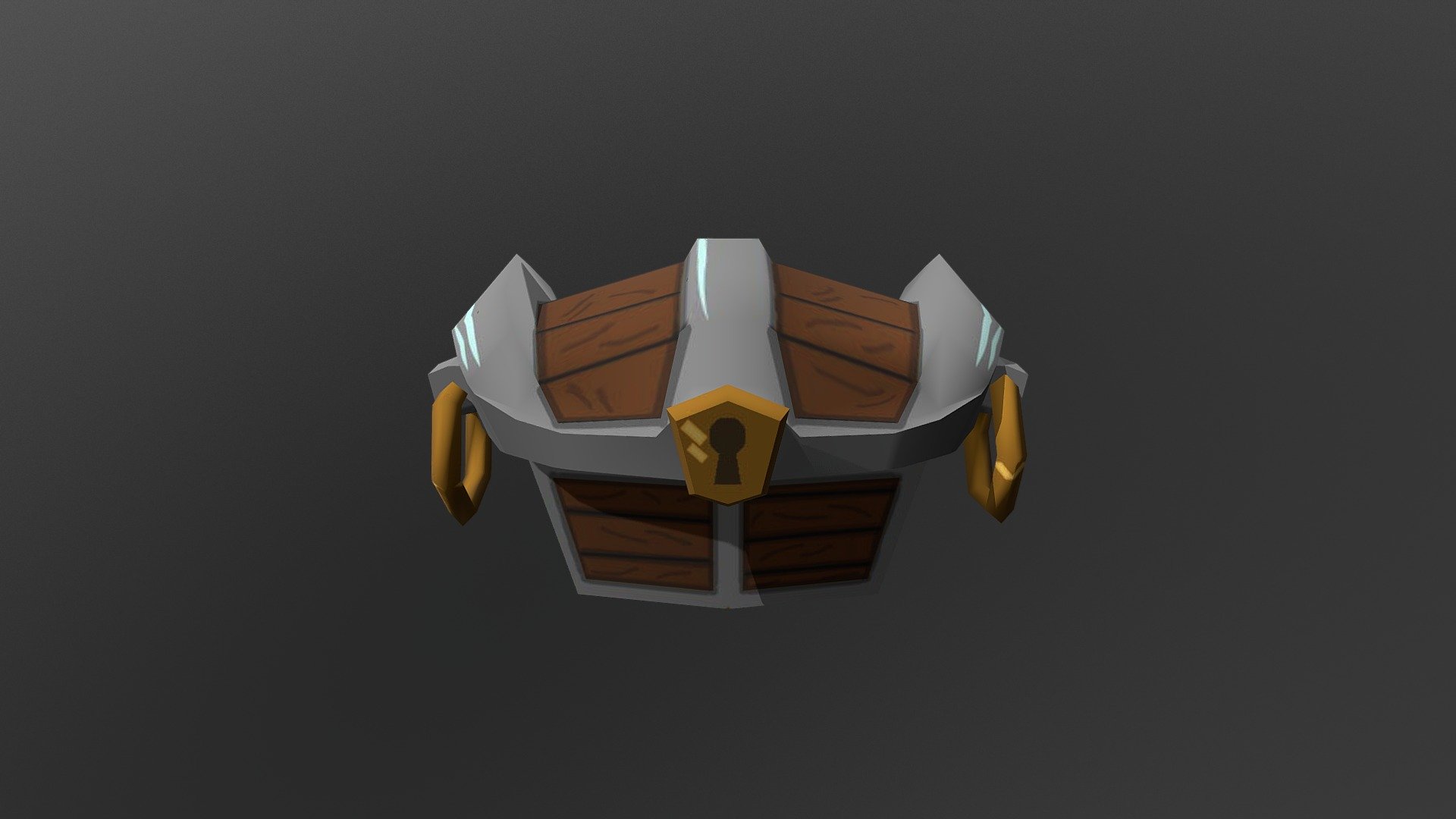 LowPoly Chest - 3D model by Xair [70c7b48] - Sketchfab