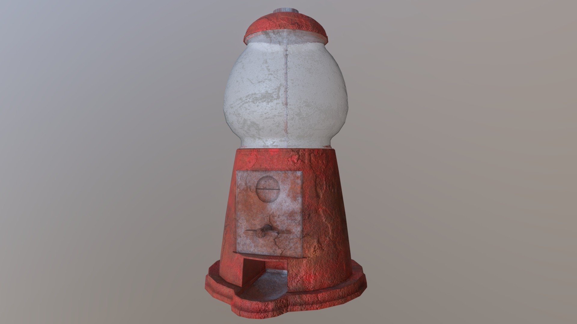 Superfuntimes Gumball Machine! (Rusty) - Buy Royalty Free 3D model by ...