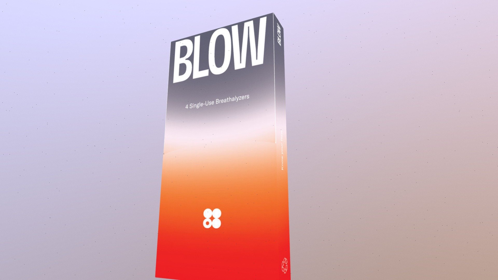 BLOW sticker vert_1 - 3D model by bogdan.nemezis [70c8b23] - Sketchfab