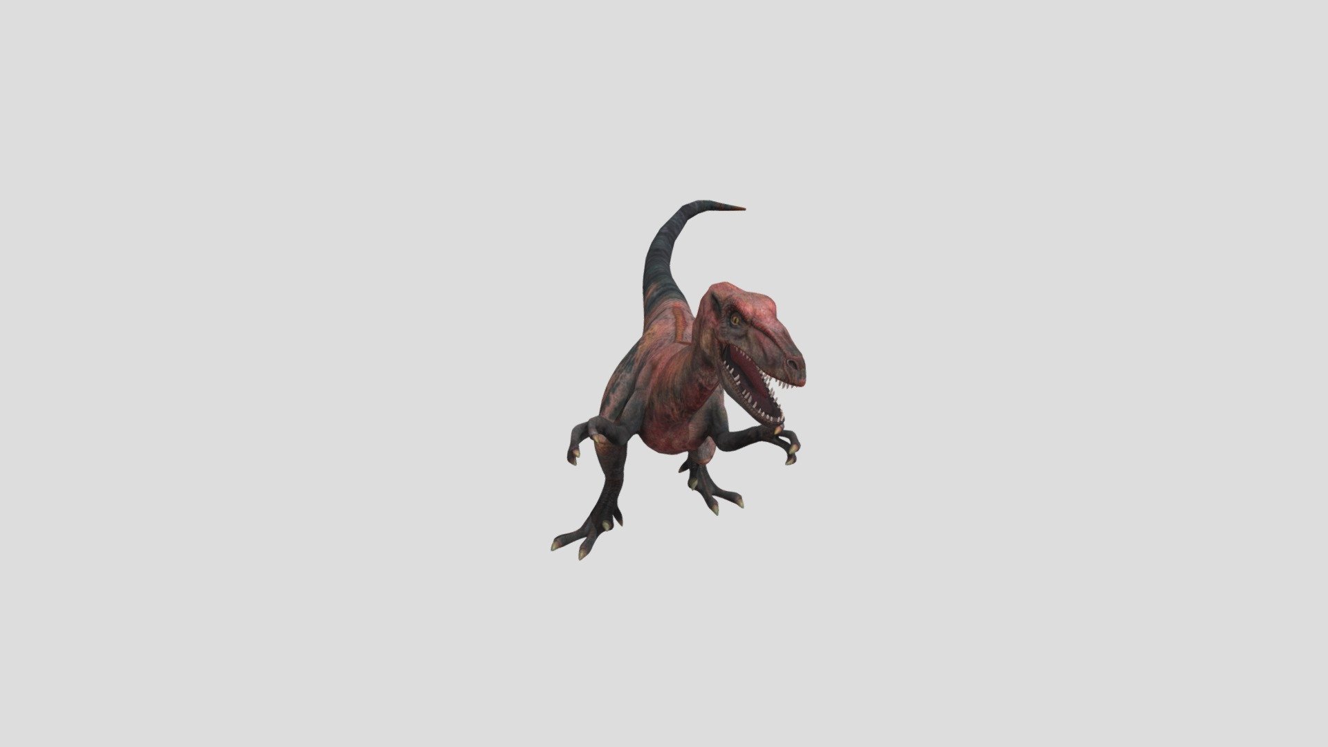 Velociraptor - Download Free 3D model by hendrikReyneke [70cd693 ...