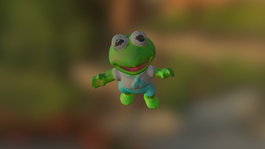 Kermit - 3D model by my3dagency [70ce0d2] - Sketchfab