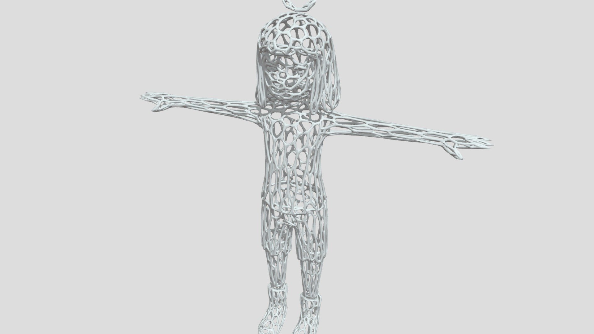 Wired Girl - Download Free 3D model by Andrey Mikheev (@id17317 ...