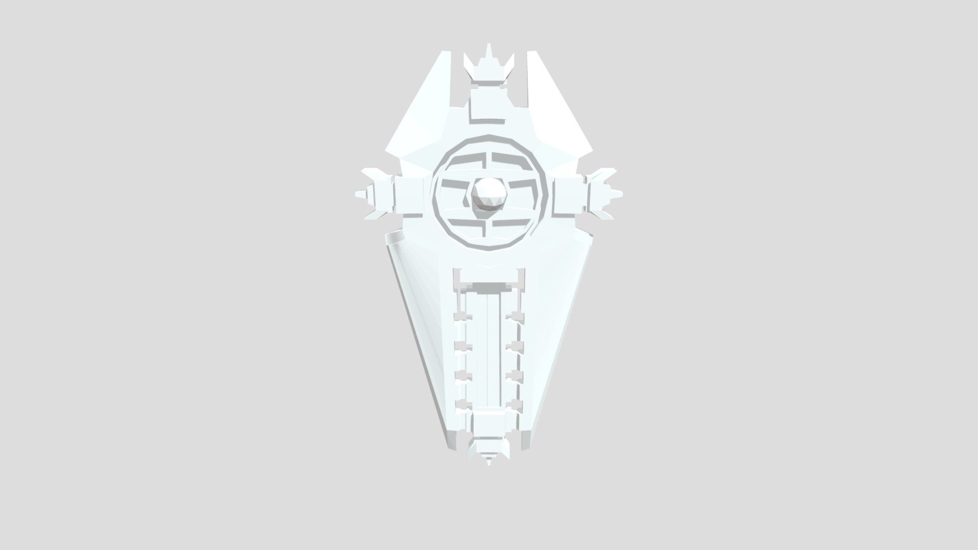 WH necron dispersion shield - 3D model by Damian Wiercimak ...
