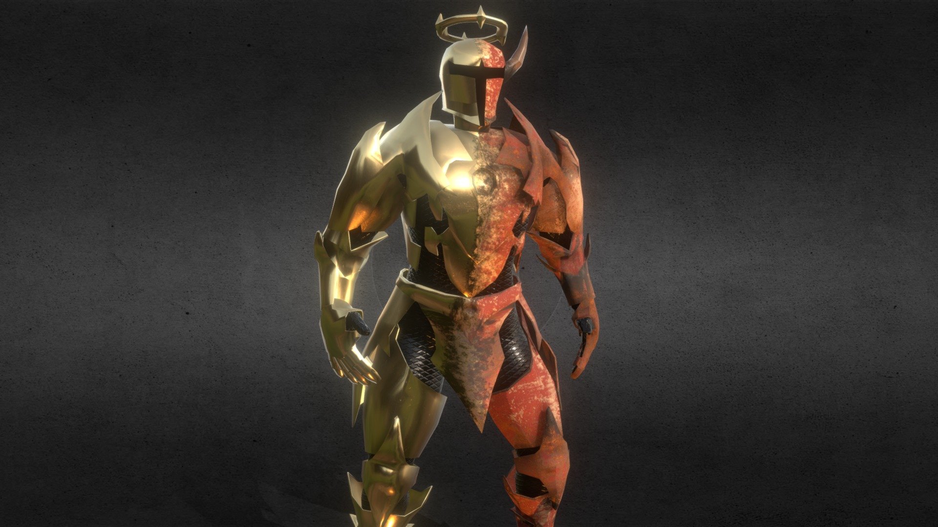 Celestial Warrior - 3D model by Rogelio AG - Tres Pixeles (@rogelio ...