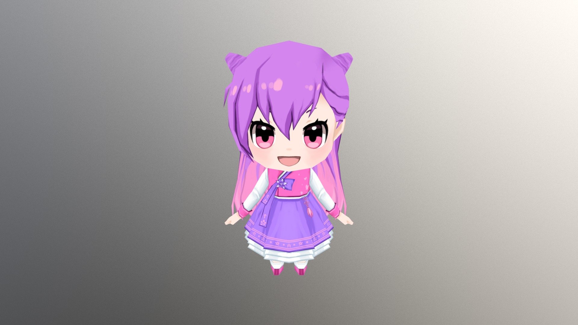 Hanbok02 - 3D model by thebome [70d40c5] - Sketchfab