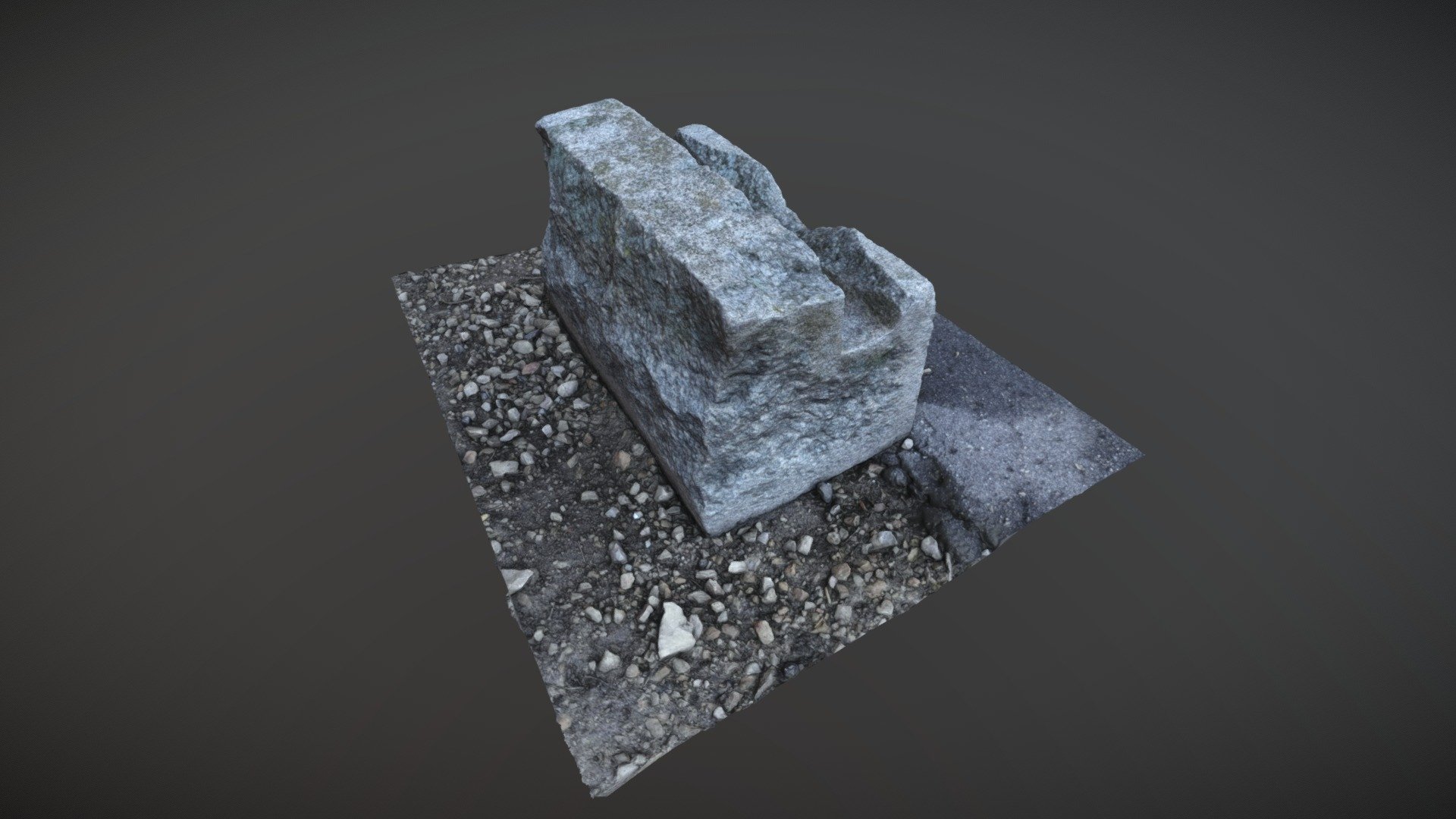 Granite stone 002 - 3D model by cadbimgroup [70d4193] - Sketchfab