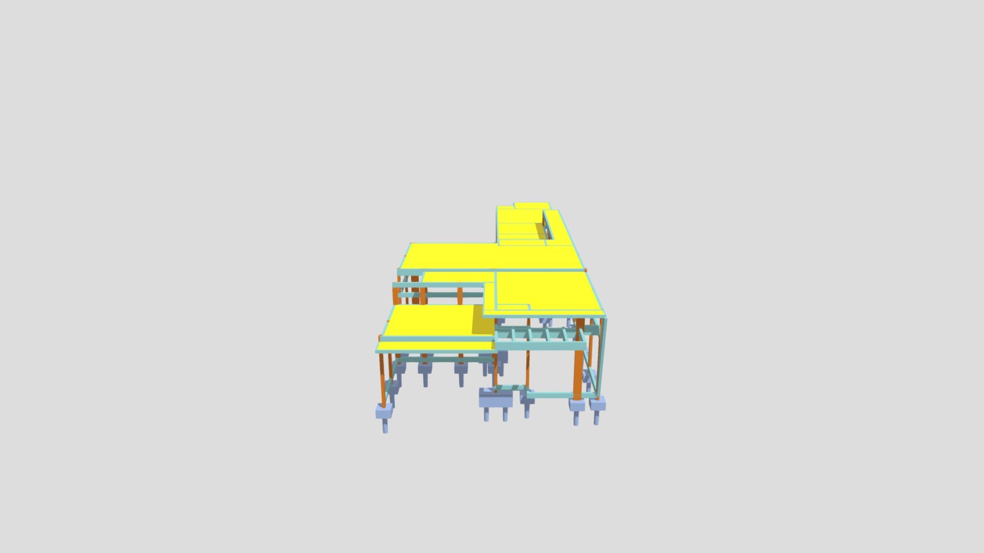 3D PROJETO ESTRUTURAL DERICK 02 - Download Free 3D model by ...