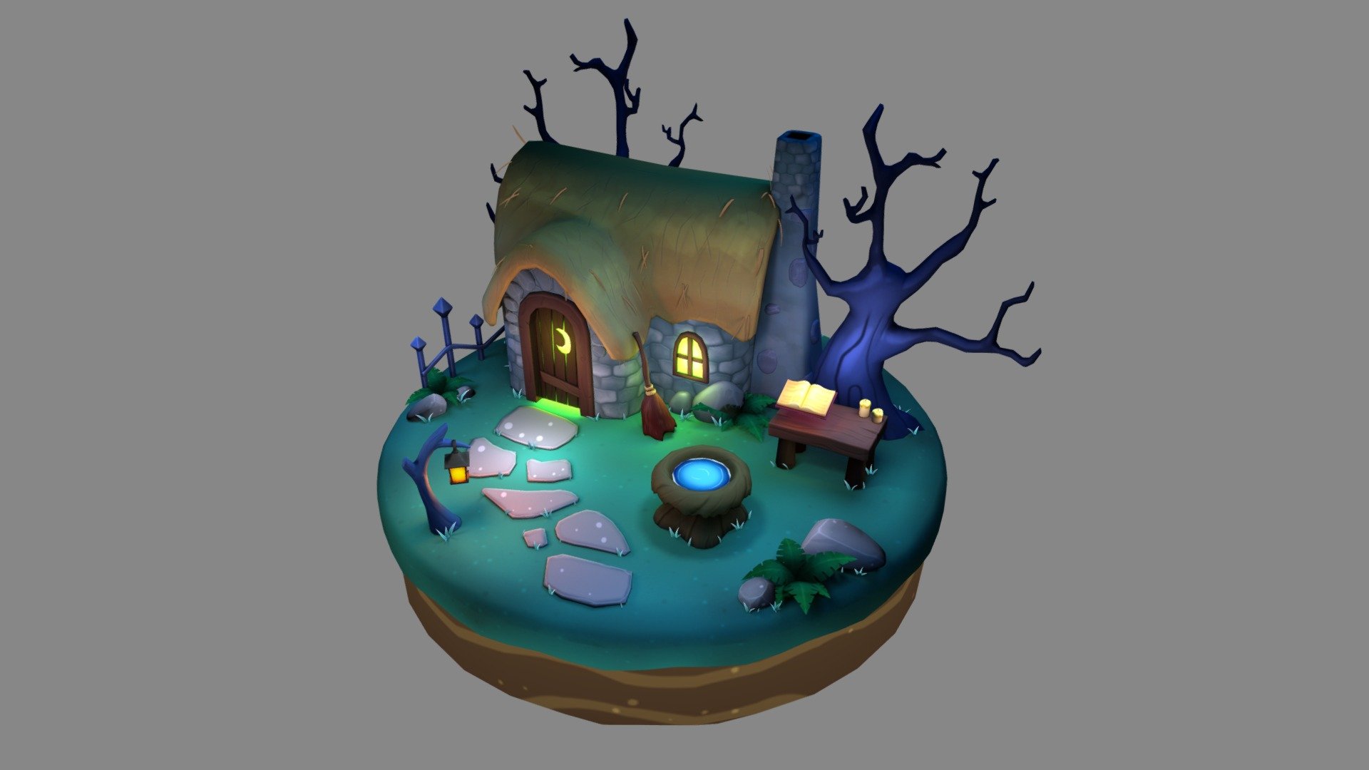 Magic House - 3D model by Adriano (@dunathan) [70d63a2] - Sketchfab