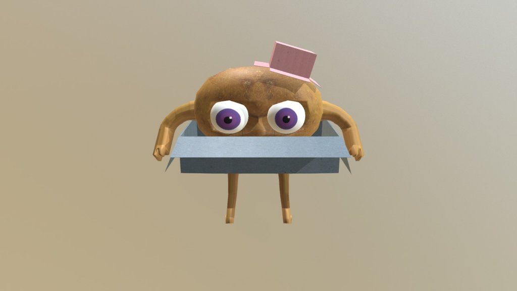 Potato - 3D model by Ellielle [70d873f] - Sketchfab