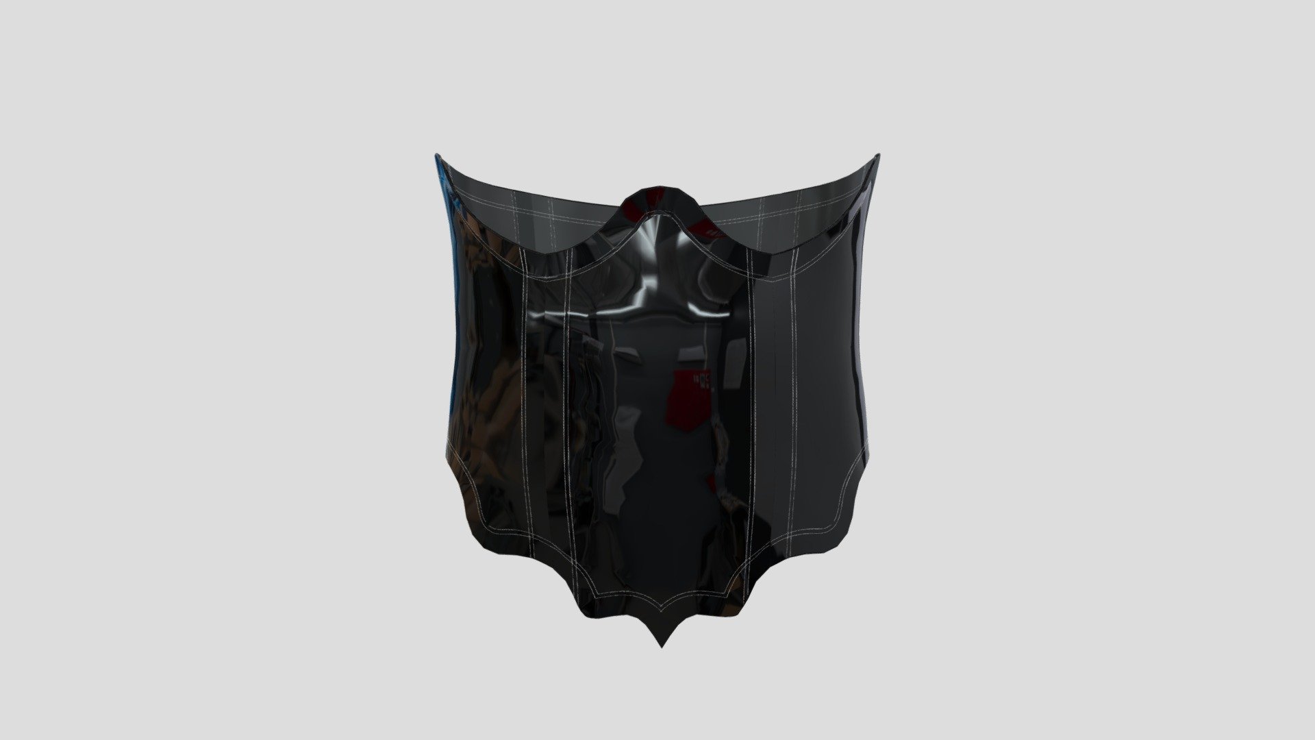 Bustier Demon Black - 3D model by XLLS (@xllsdis) [70d8759] - Sketchfab