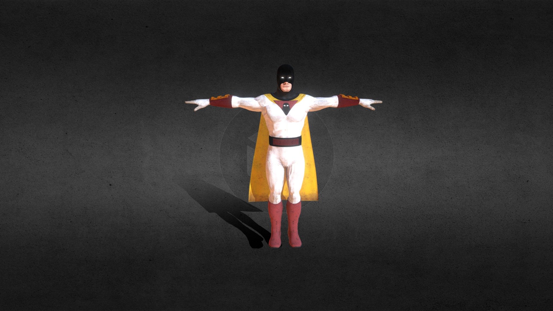 space_Ghost_v1 - 3D model by Manicartes (@jajakronus) [70d8cf3] - Sketchfab
