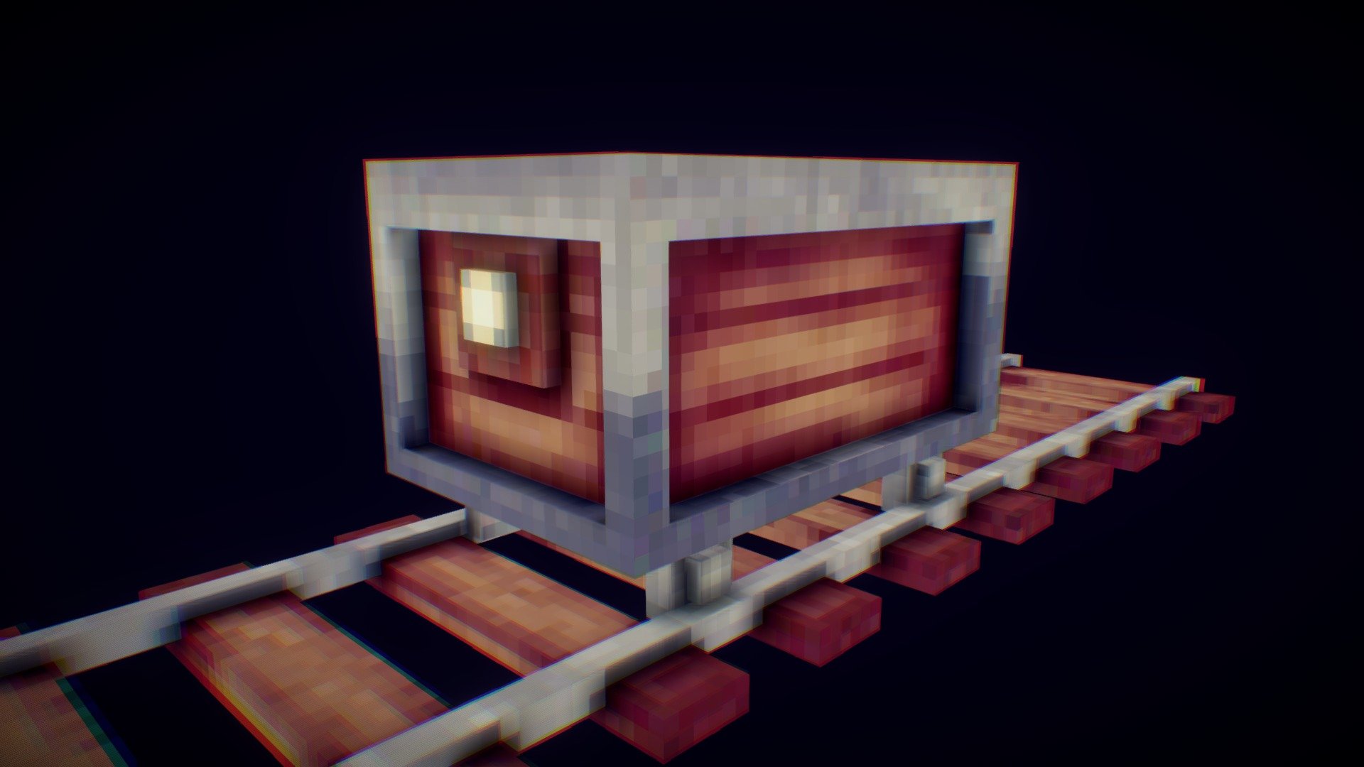 Minecart - 3D model by MarkusDarius [70de2f3] - Sketchfab