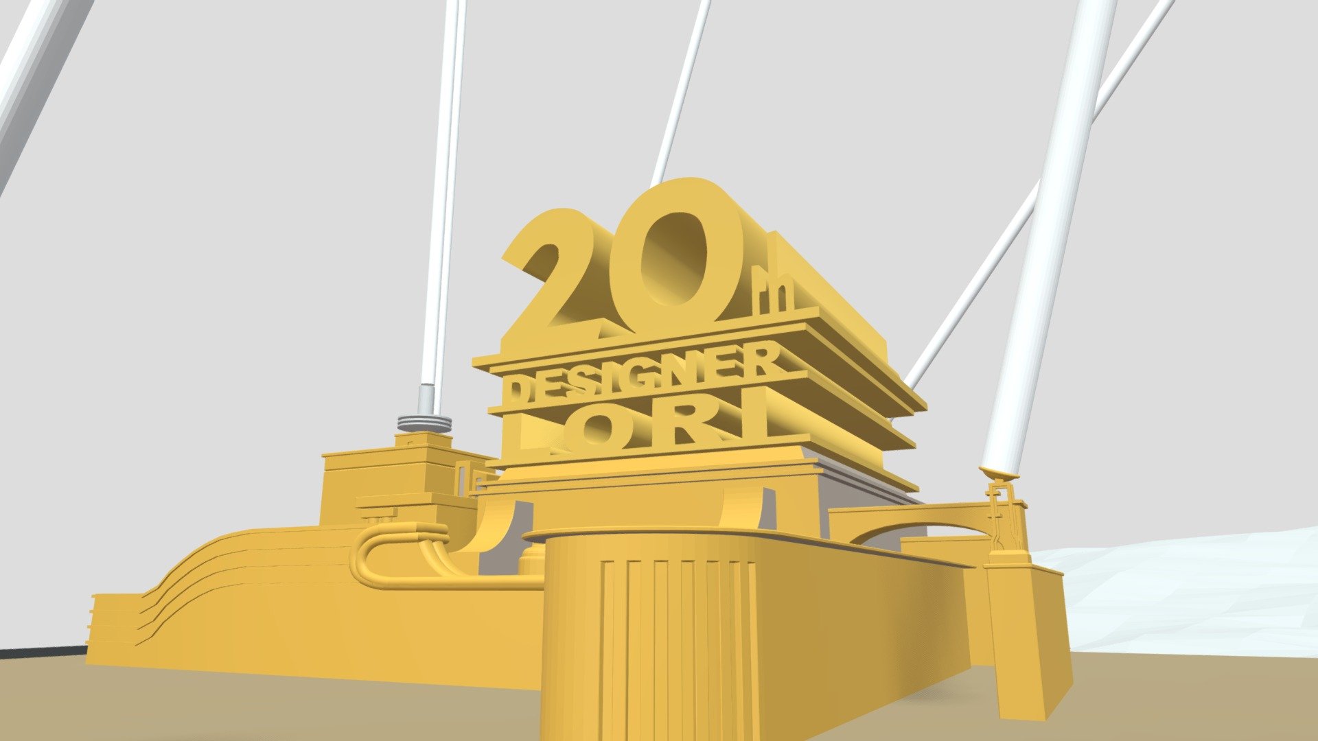 20th Designer Lori Logo Remake - Download Free 3D model by RaihG ...