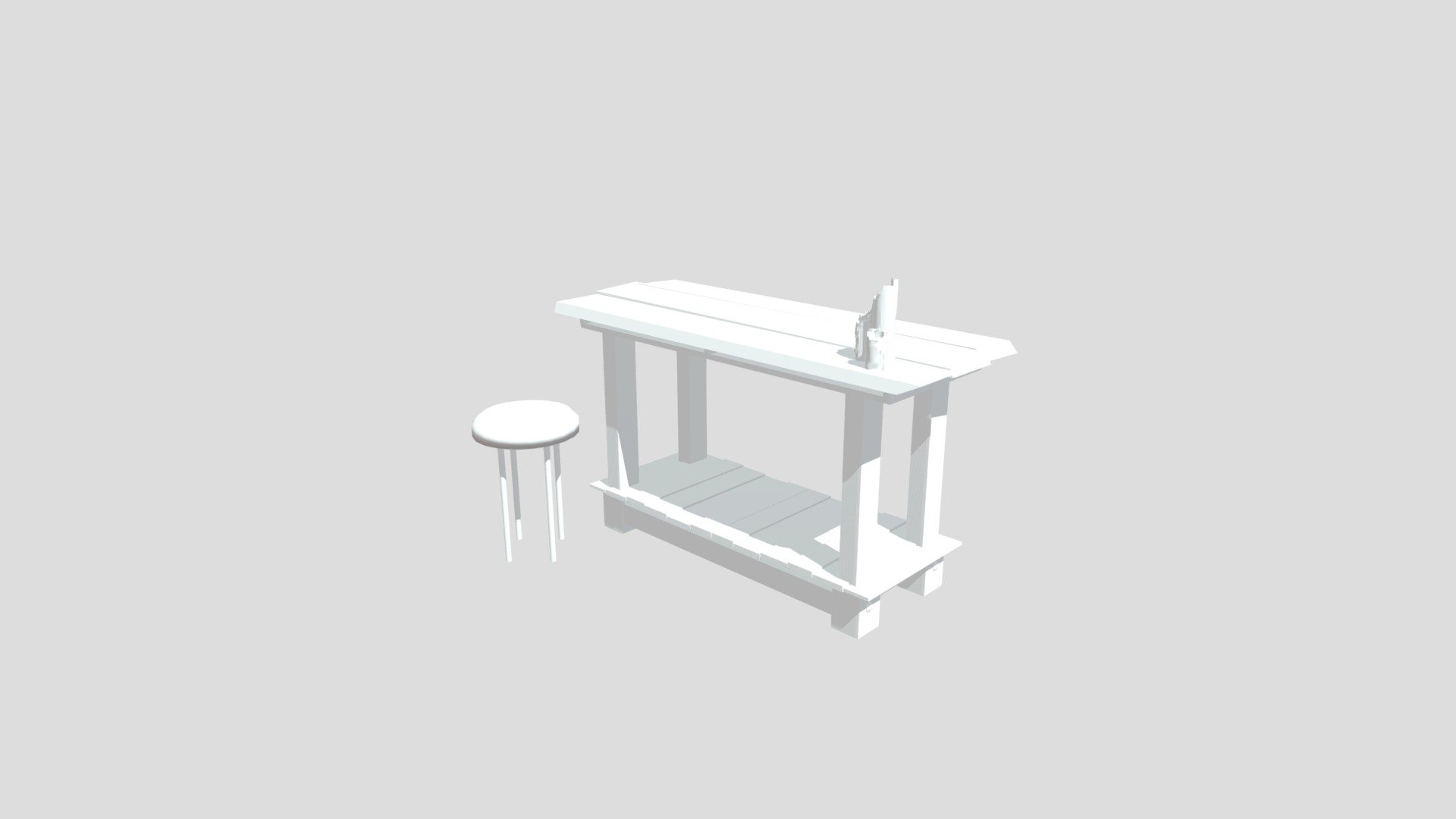 Forest Loner - 3 Simple props - 3D model by JaydenOlivier [70dfbc9 ...