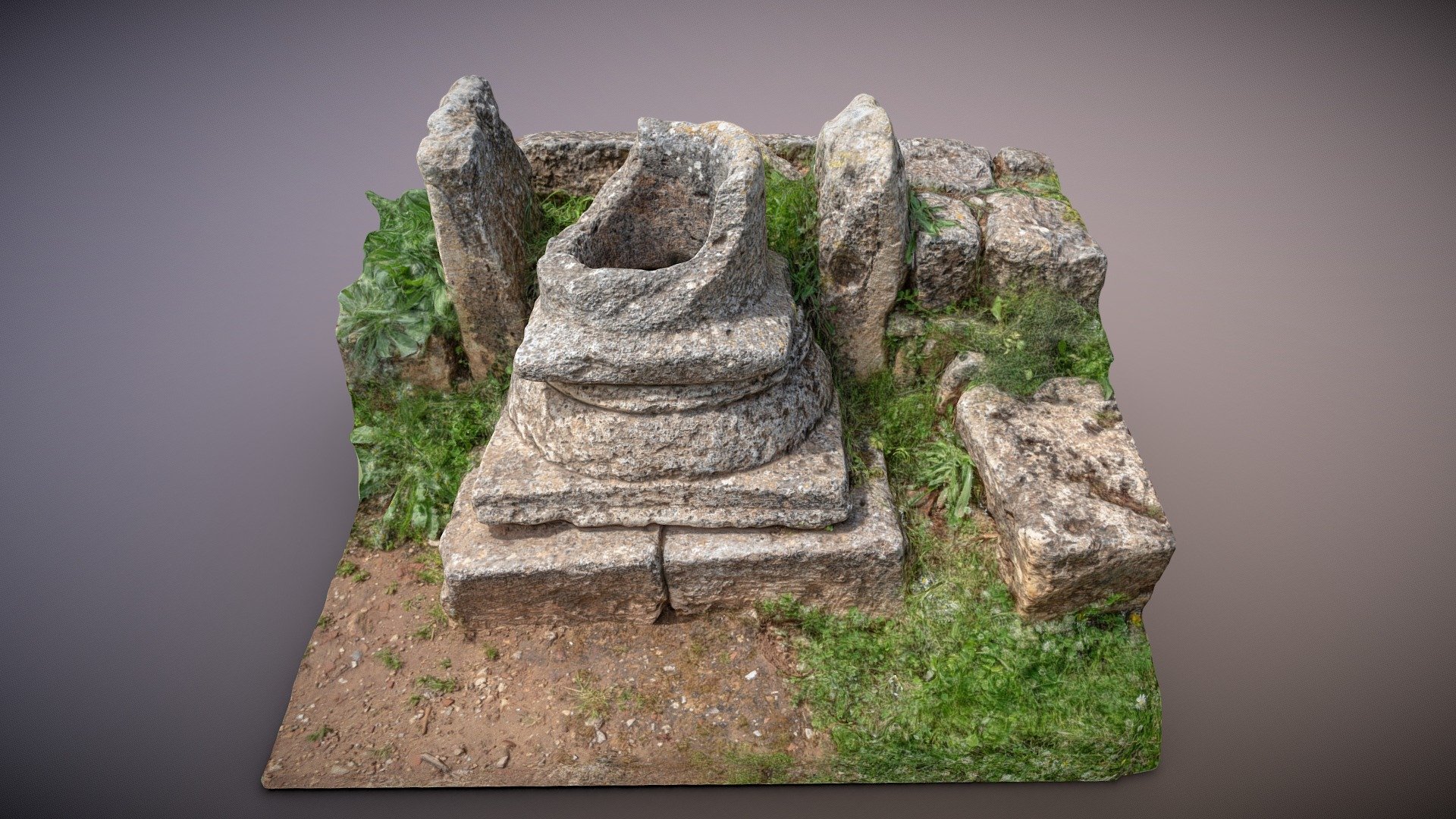 Aptera Ancient Roman Well Crete - Buy Royalty Free 3D model by Vasilis ...
