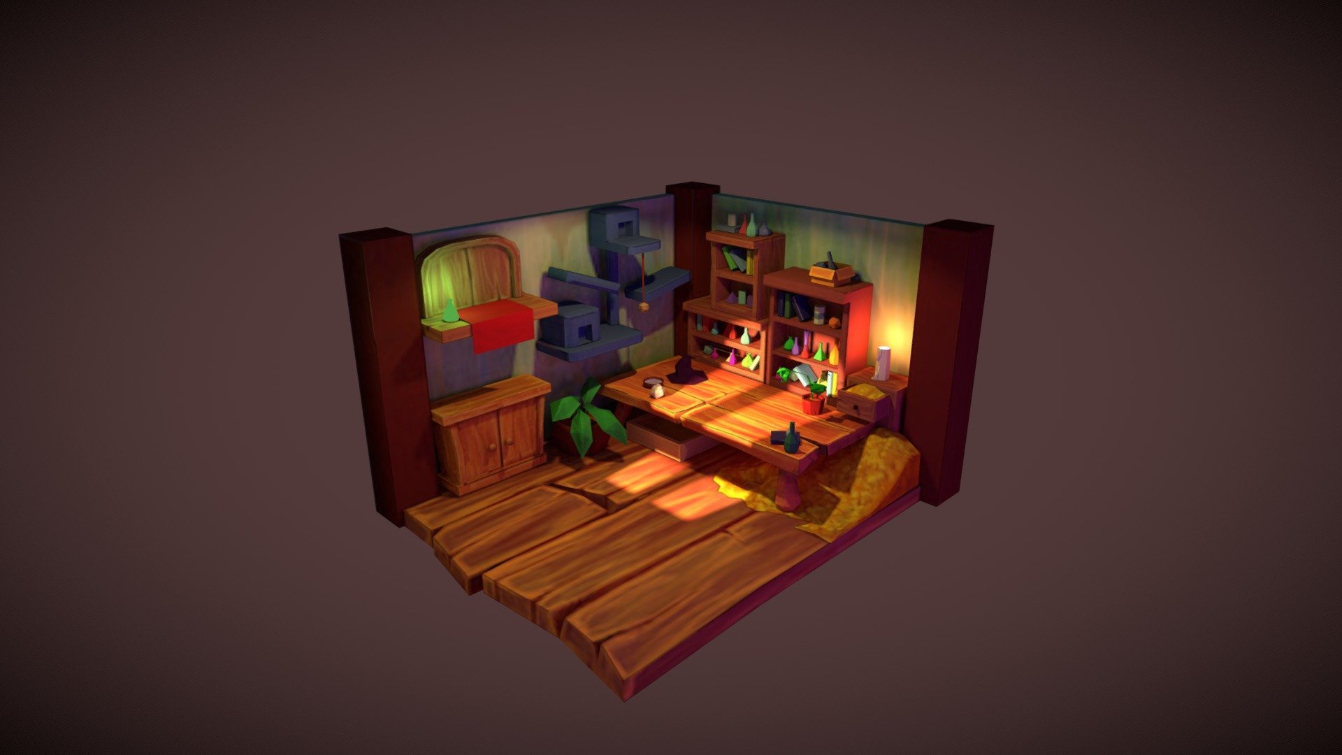 Dabloons Shop - Download Free 3D model by duongbathong [70e28b3 ...