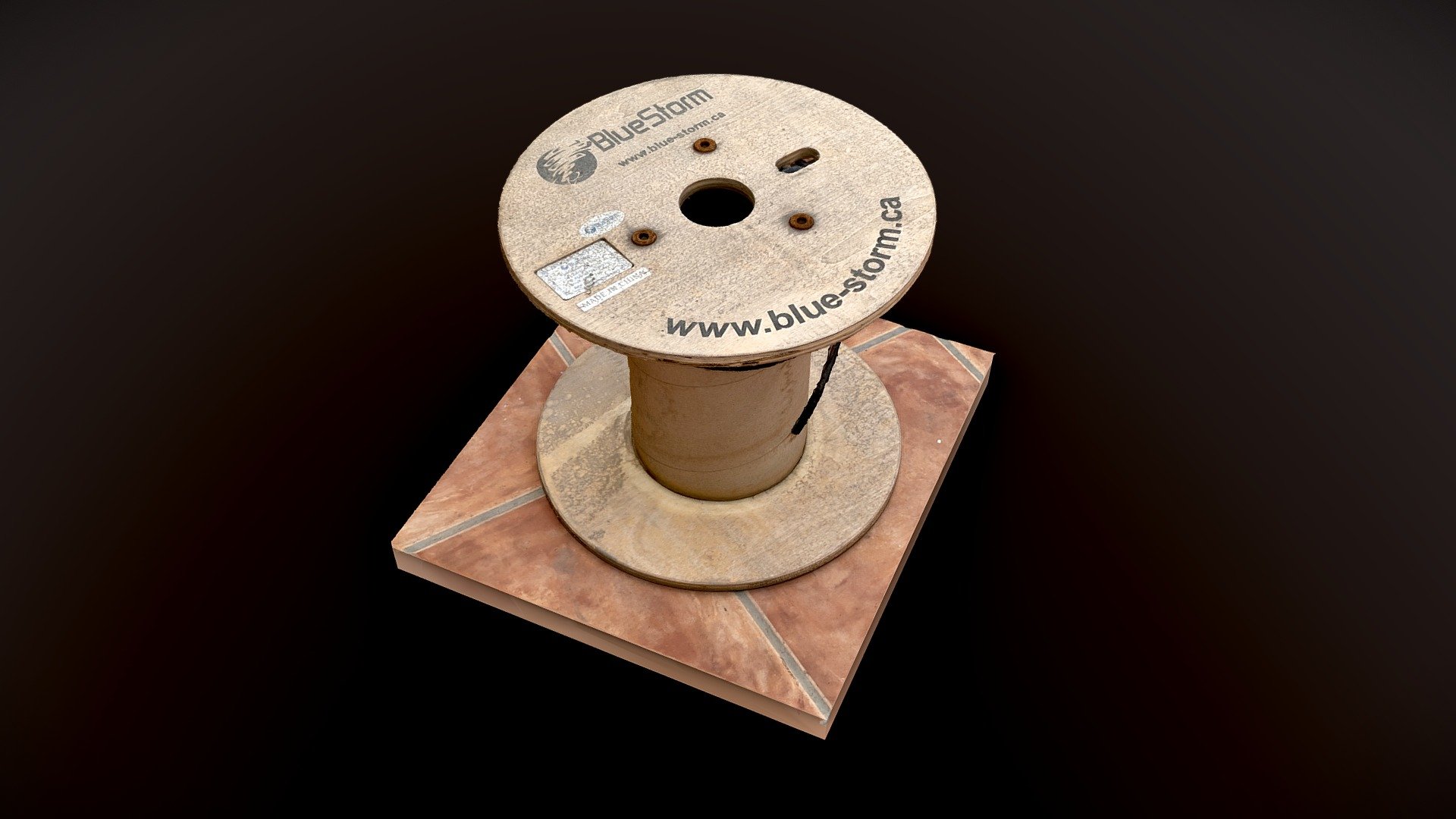 Bluestorm cable roll 3d scan - Download Free 3D model by Sajjad.Al ...