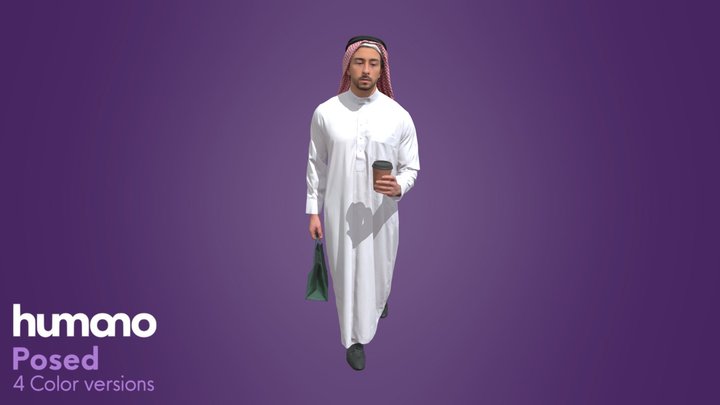 Thobe 3D models - Sketchfab