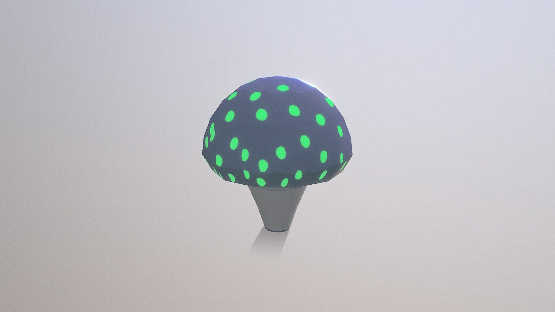 Toadstool (Blue & Green) - Download Free 3D model by damian_galt ...