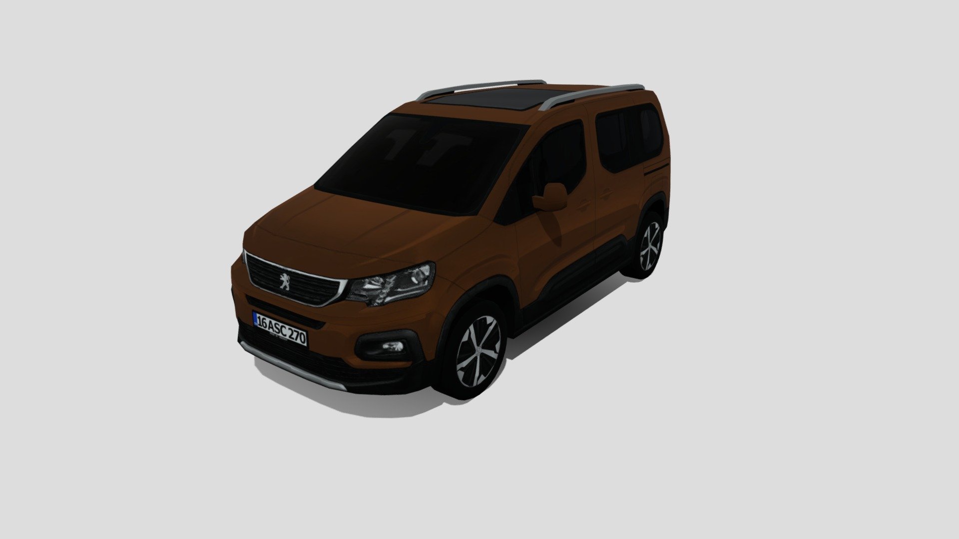 2019 Peugeot Rifter - 3D model by VeesGuy [70e7530] - Sketchfab