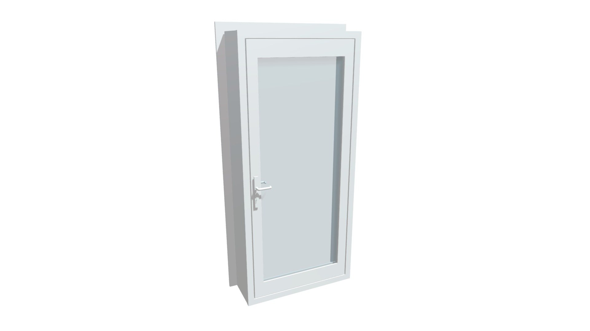 Rylock Hinged Door Open Out - 3D model by bimstore (@Revitspace ...