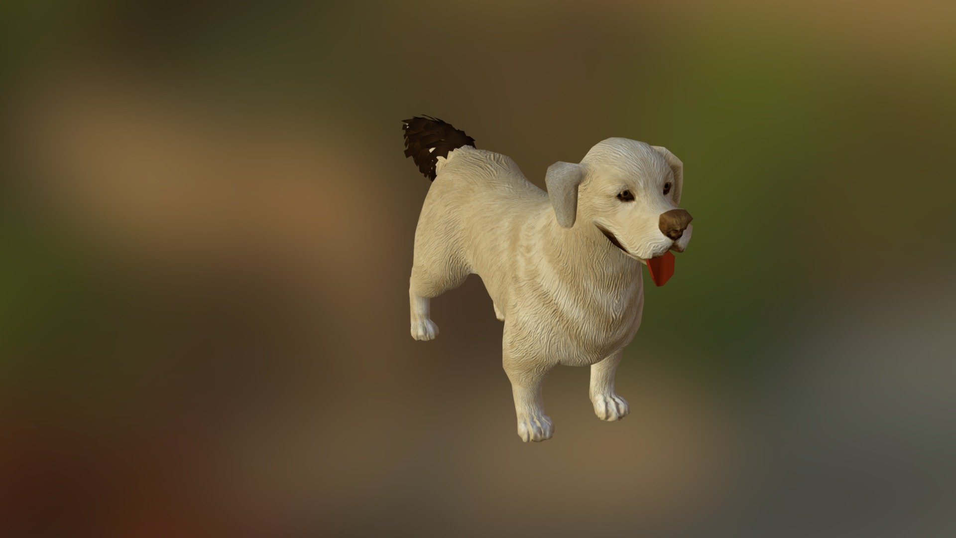 Dog - 3D model by ArtistCG (@nirmal26) [70e8d3a] - Sketchfab
