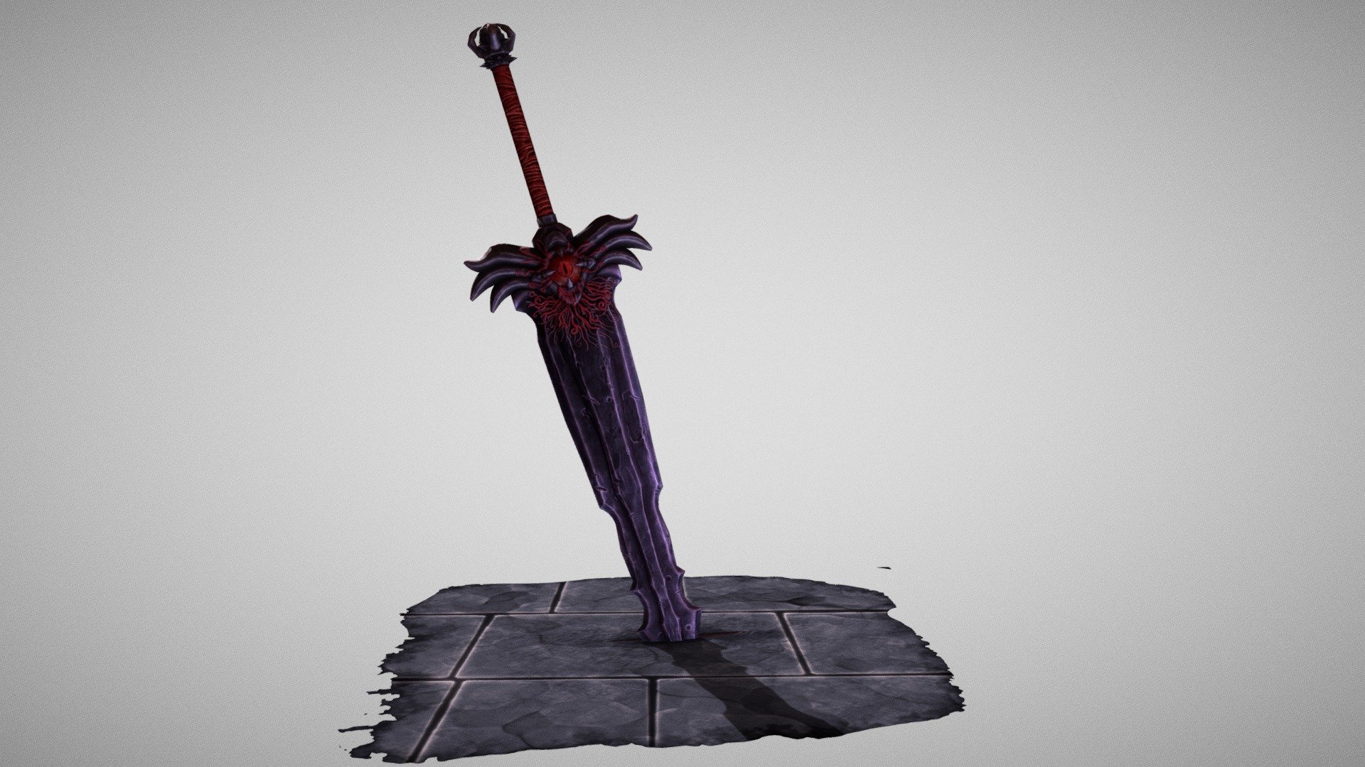 Demonic Sword - Download Free 3D model by Shredded Artist ...