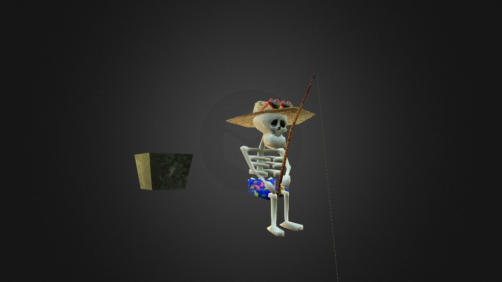 Calavera animation - 3D model by JuanG3D [70eb3ed] - Sketchfab