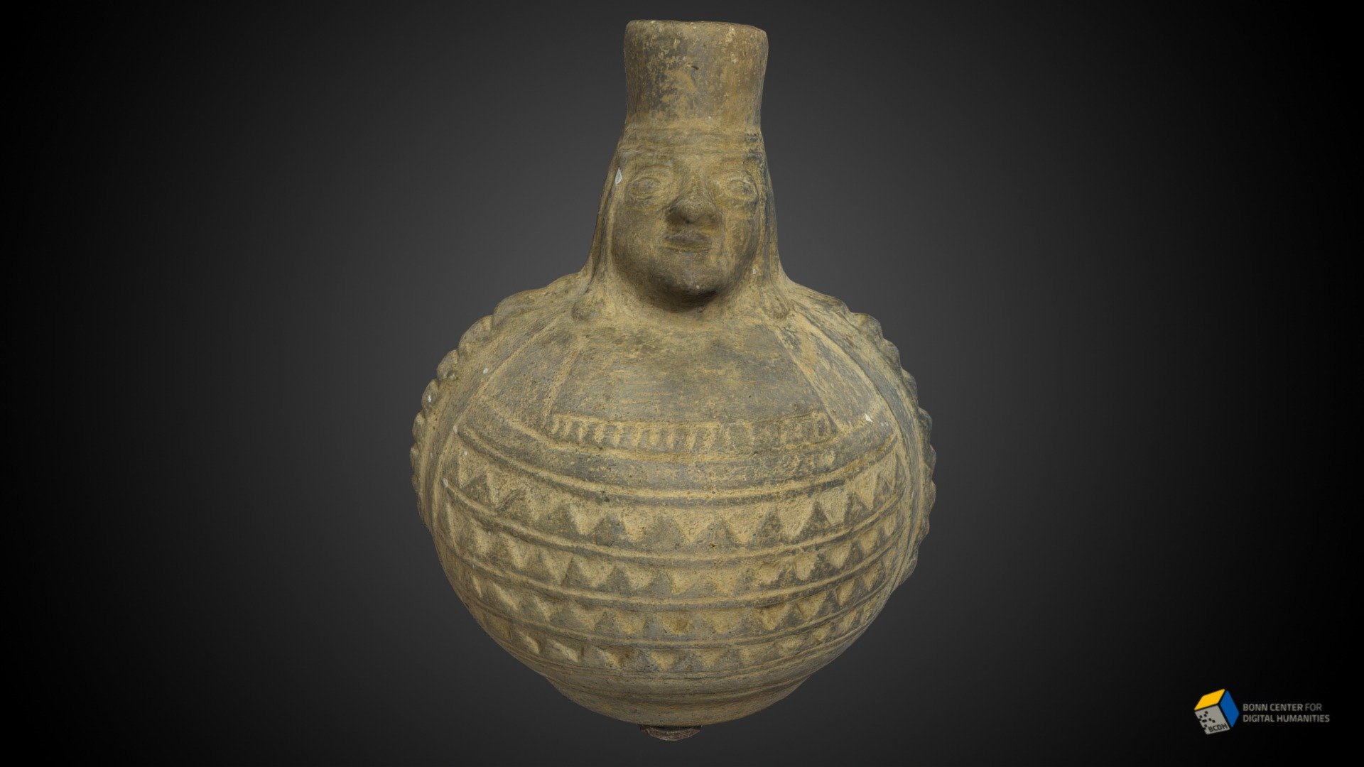 Bottle with anthropomorphic head - Download Free 3D model by Bonn ...