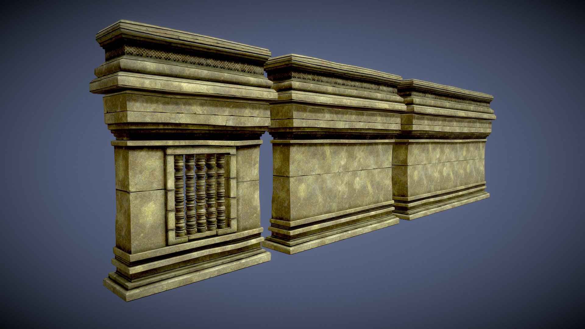 Garuda Set's Walls - 3D model by Carlos (@carlos_carvajal) [70ec8c4 ...