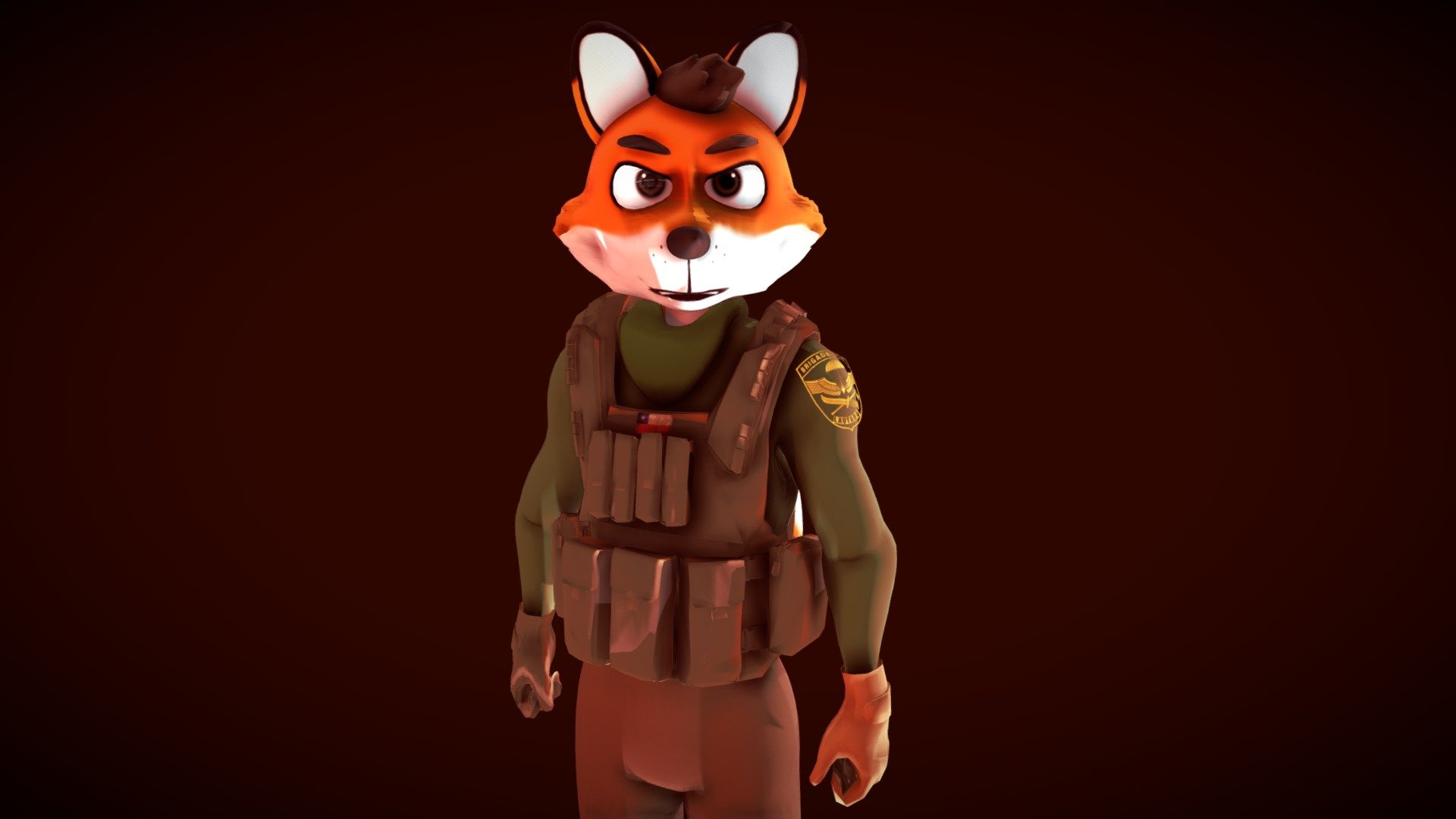 Paul (Fursona Version) - Fur Corps - Download Free 3D model by Jacob ...