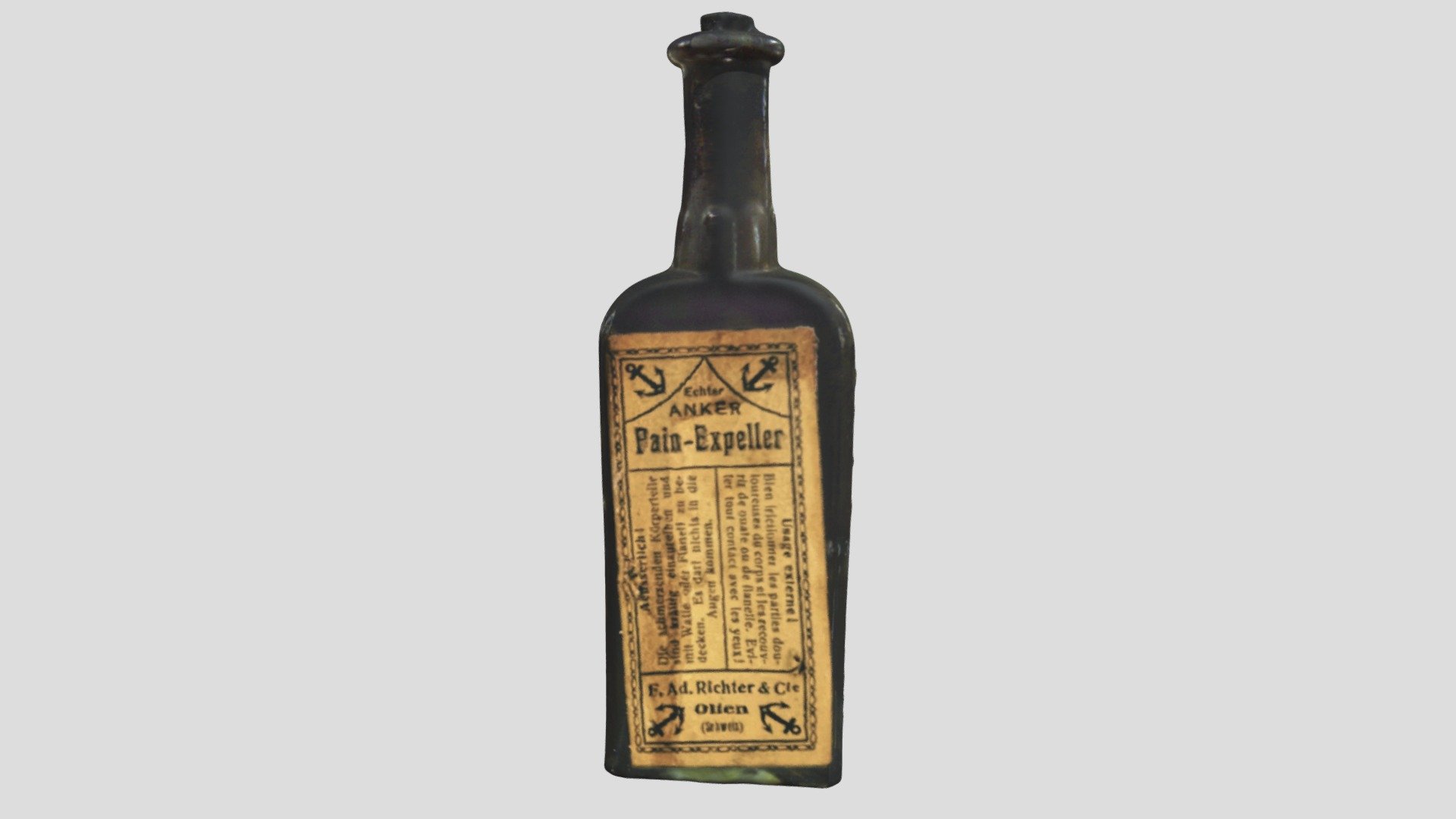 Echter Anker Pain Expeller - c. 1890 - 3D model by ais1 [70ed479 ...