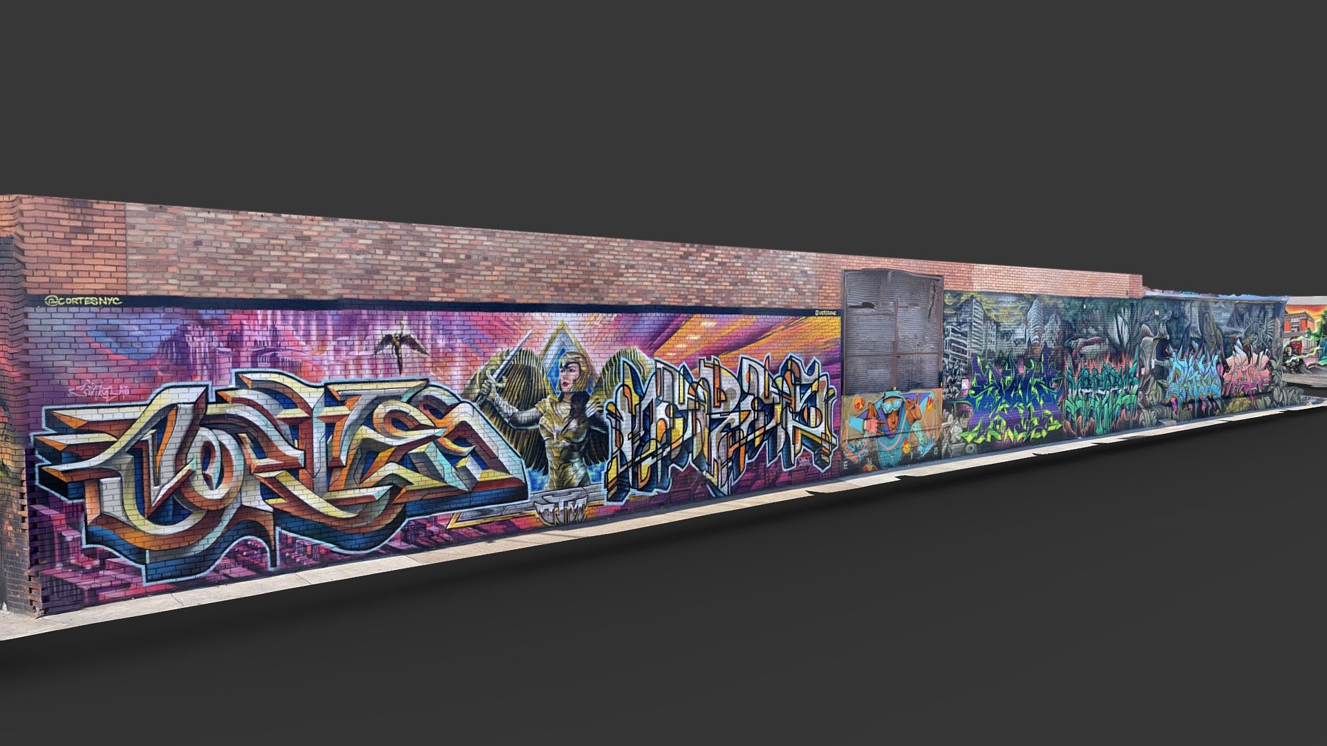 Brooklyn Wall - 3D model by Stuart Rosenberg (@s2rosenberg) [70ee9d9 ...