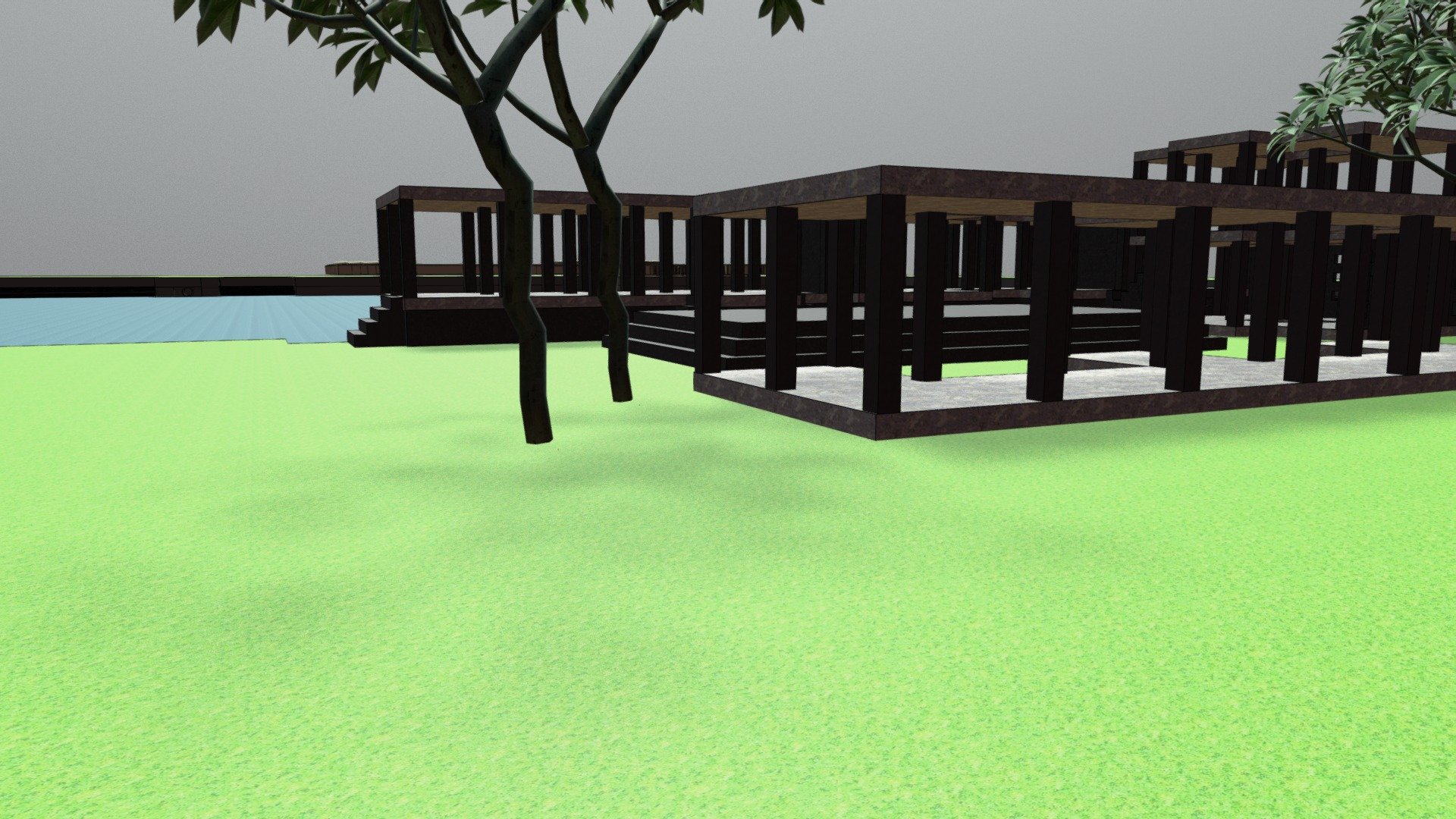 final final sarkhej roza model - 3D model by Anoushka (@anoushka1407 ...