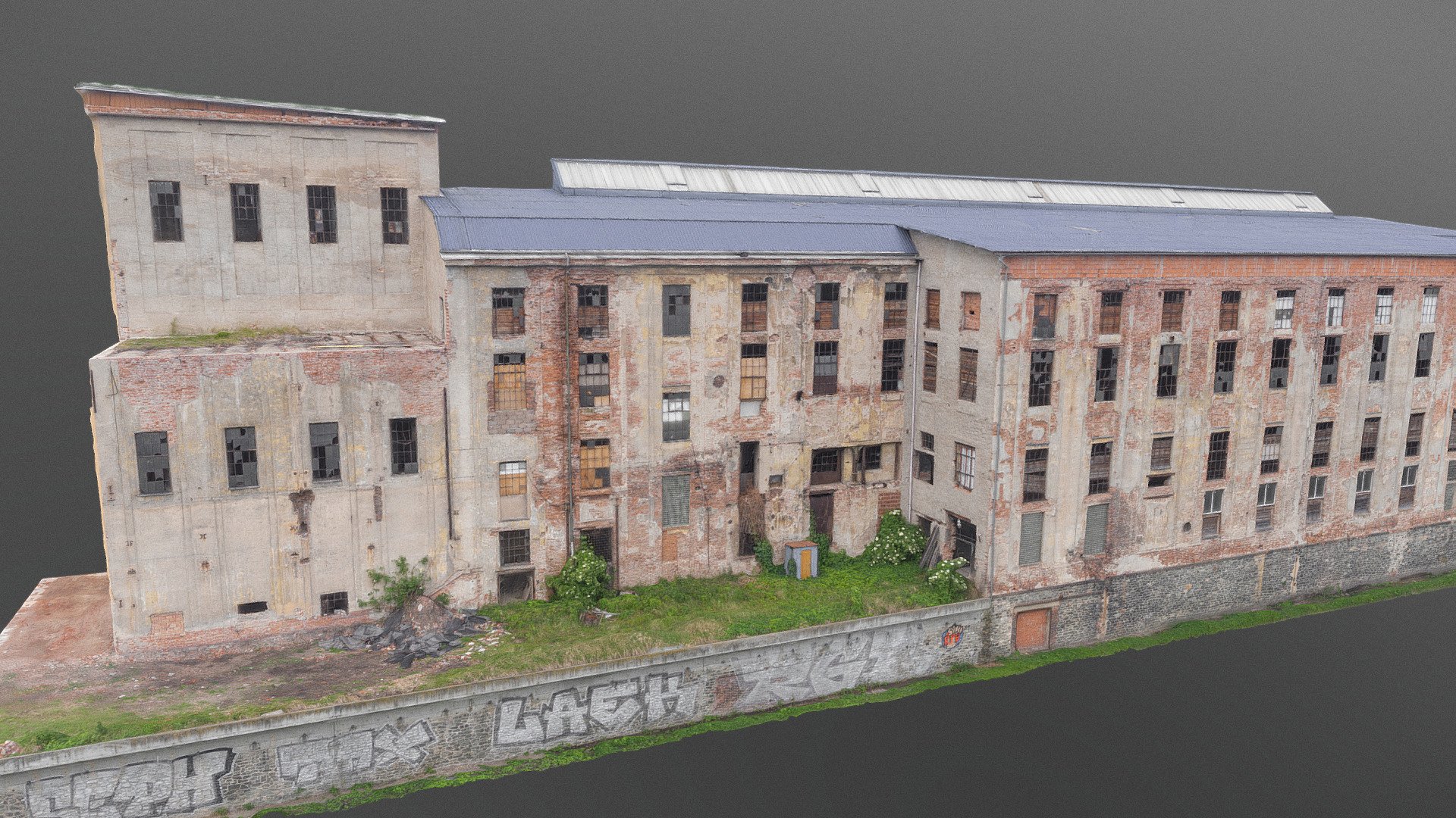 Old bricks factory - Buy Royalty Free 3D model by matousekfoto [70ef609 ...