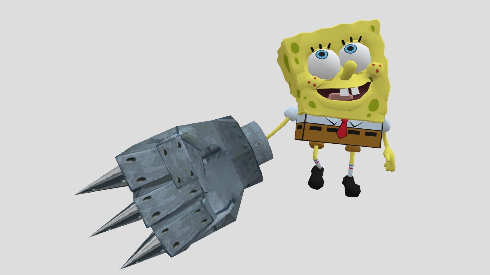 TSSM - SpongeBob Attack Gauntlet Bash - Download Free 3D model by SMF ...