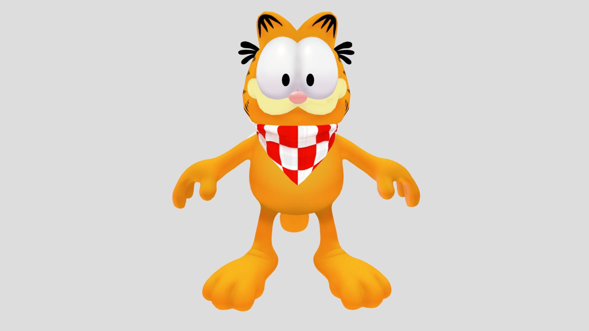 Nasb Garfield Costume - Download Free 3D model by SMF Features ...
