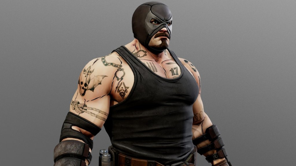 Bane - 3D model by Megan (@ttgMegan) [70f1fcc] - Sketchfab