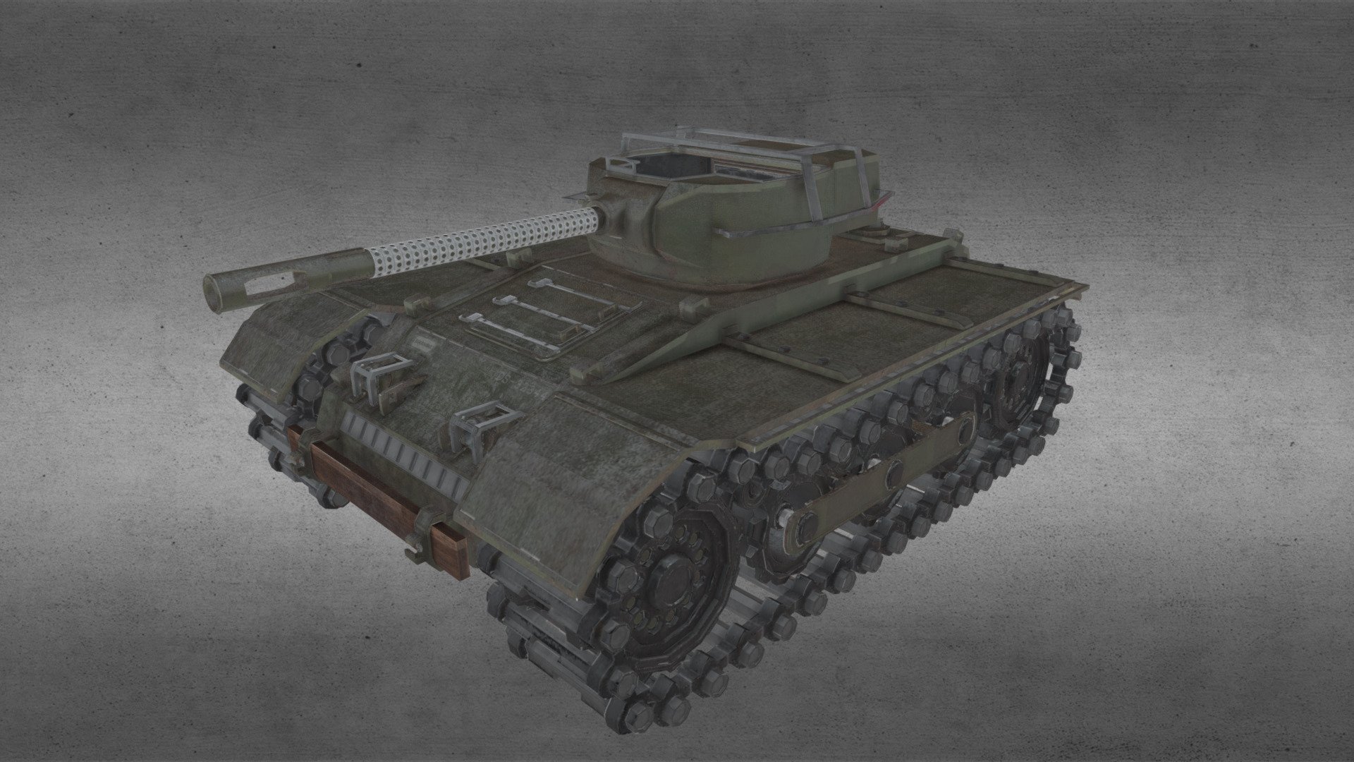 tank model - Download Free 3D model by leoxx300 [70f2229] - Sketchfab
