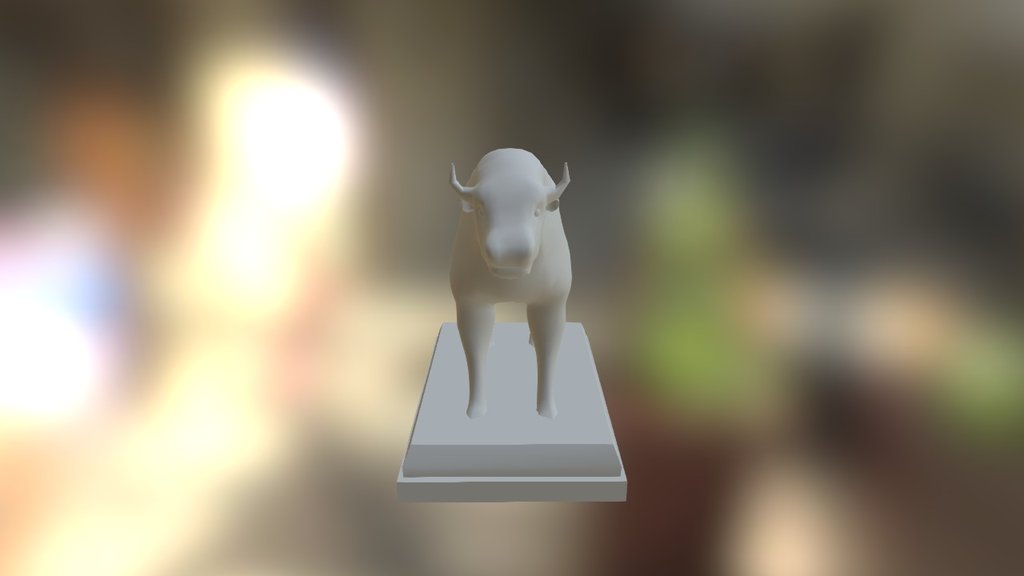 Bull Wireframe - 3D model by cheesewizard [70f2547] - Sketchfab