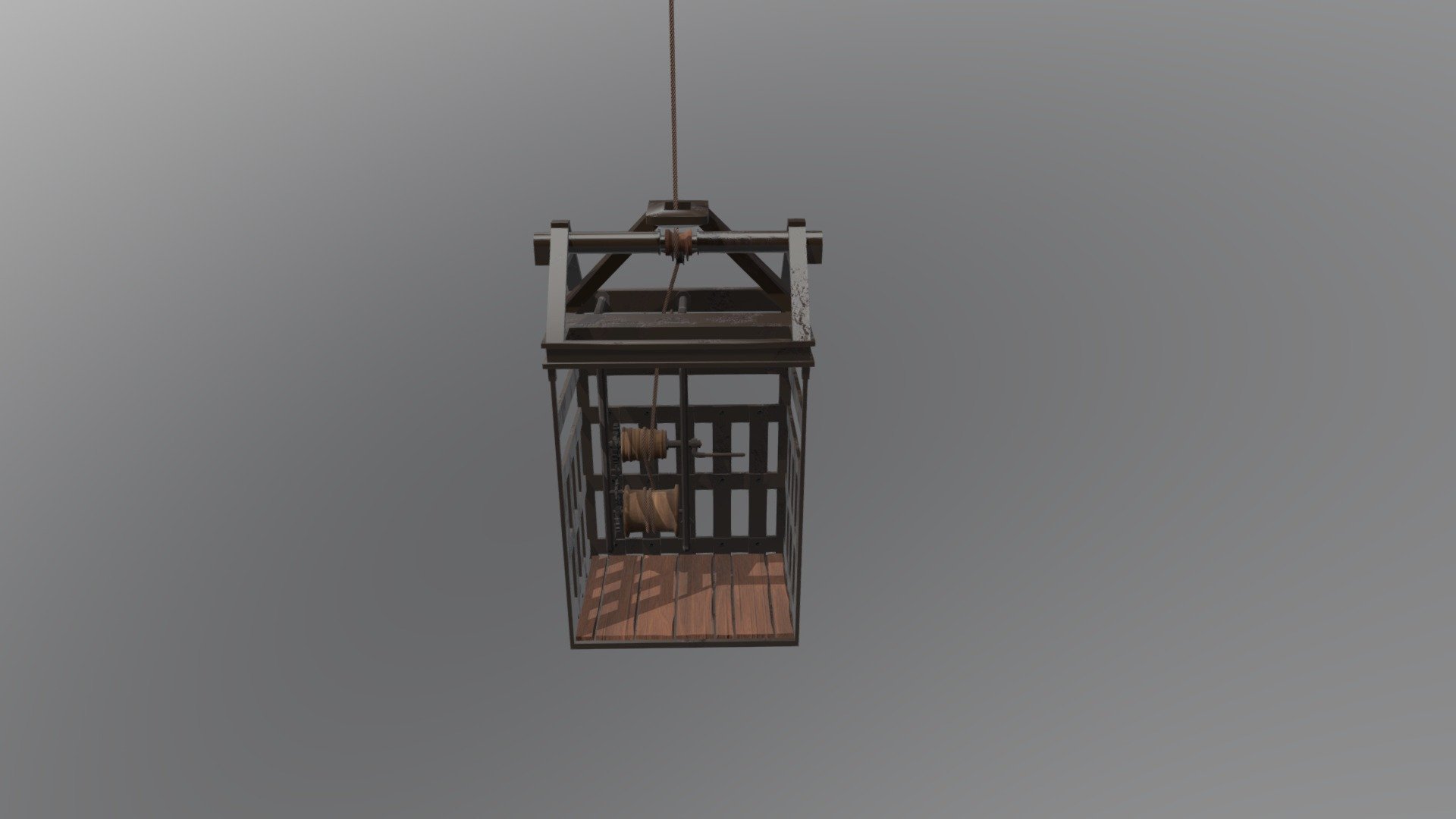 Mine elevator - 3D model by senixx [70f2ea7] - Sketchfab