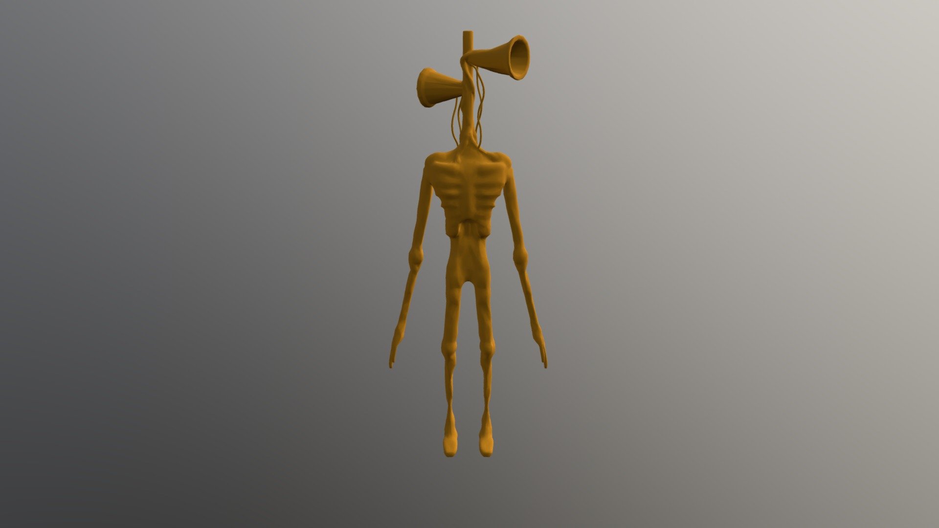 orange siren head rig with animation - 3D model by Masonhealeyrob ...