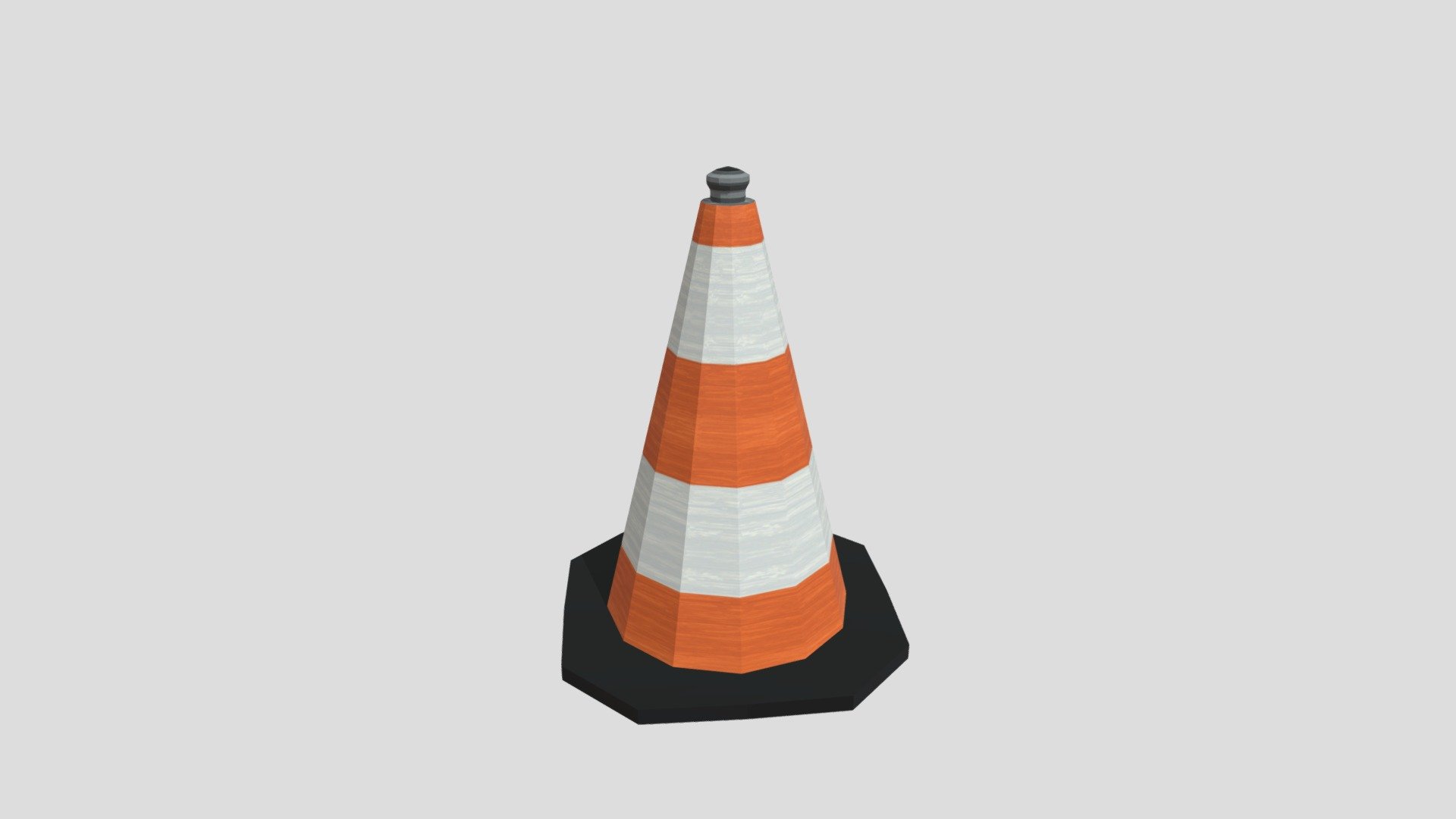 Traffic Cone (Textured) - 3D model by PauloFerreira [70f3ecb] - Sketchfab